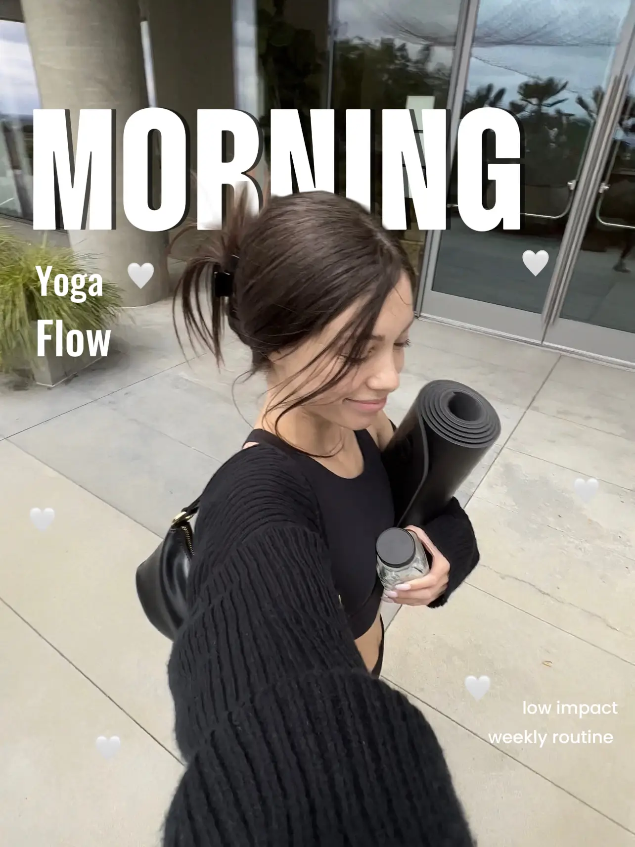 come with me to morning yoga🤍 | Gallery posted by peach | Lemon8