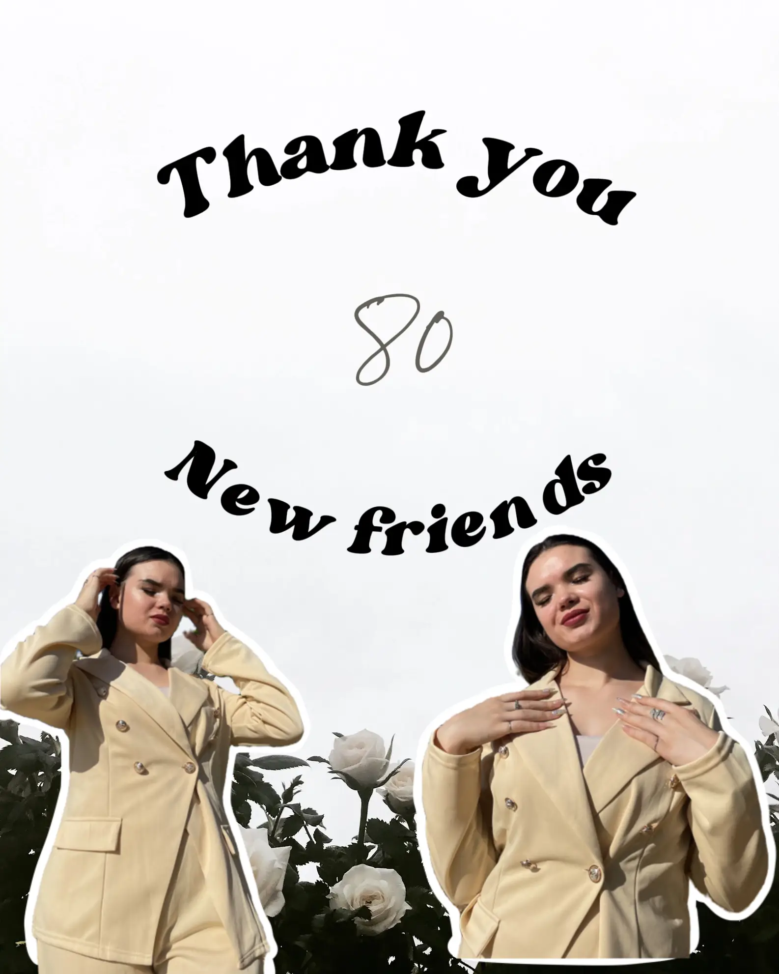 Thank you so much for 80 friends! 🍋 | Gallery posted by Kateryna | Lemon8