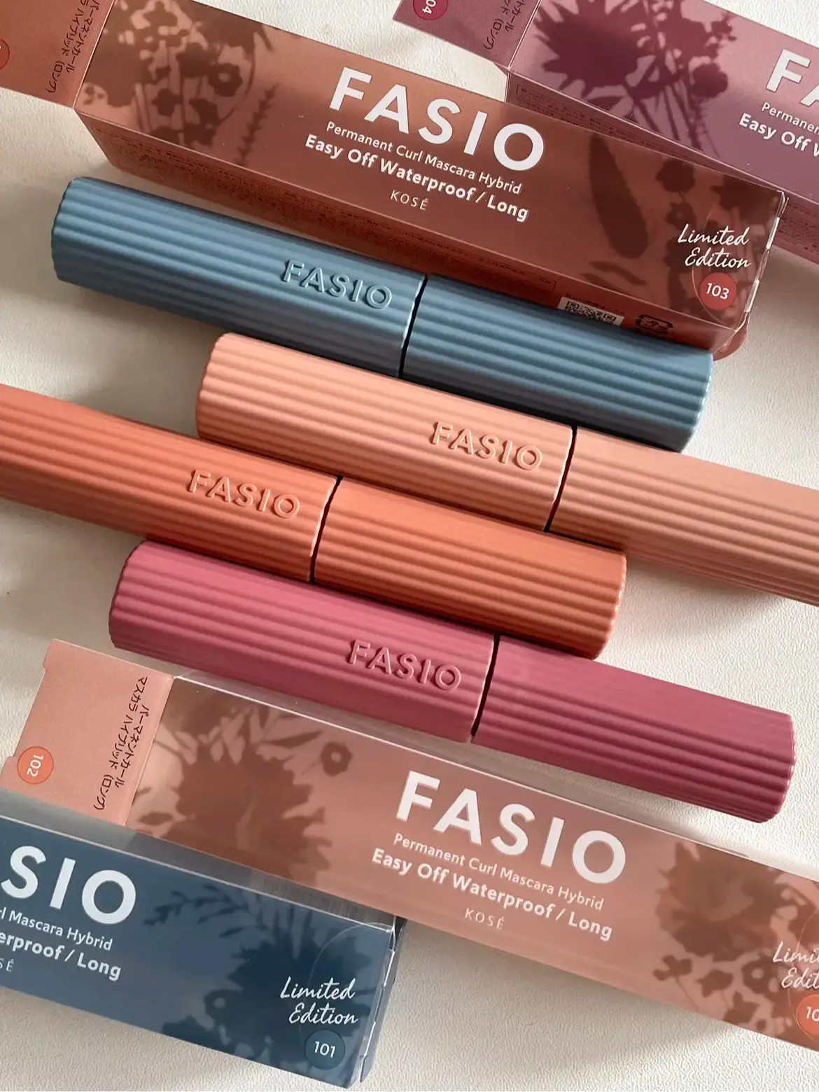 🌷 【FASIO】รีวิวจำกัด 4 สี!!! มาสคาร่าสีลิมิเต็ดน่ารักเกิน 🌷 | แกลเลอรีที่โพสต์โดย アンナ☾‪𓂃 𓈒𓏸イエベ ...