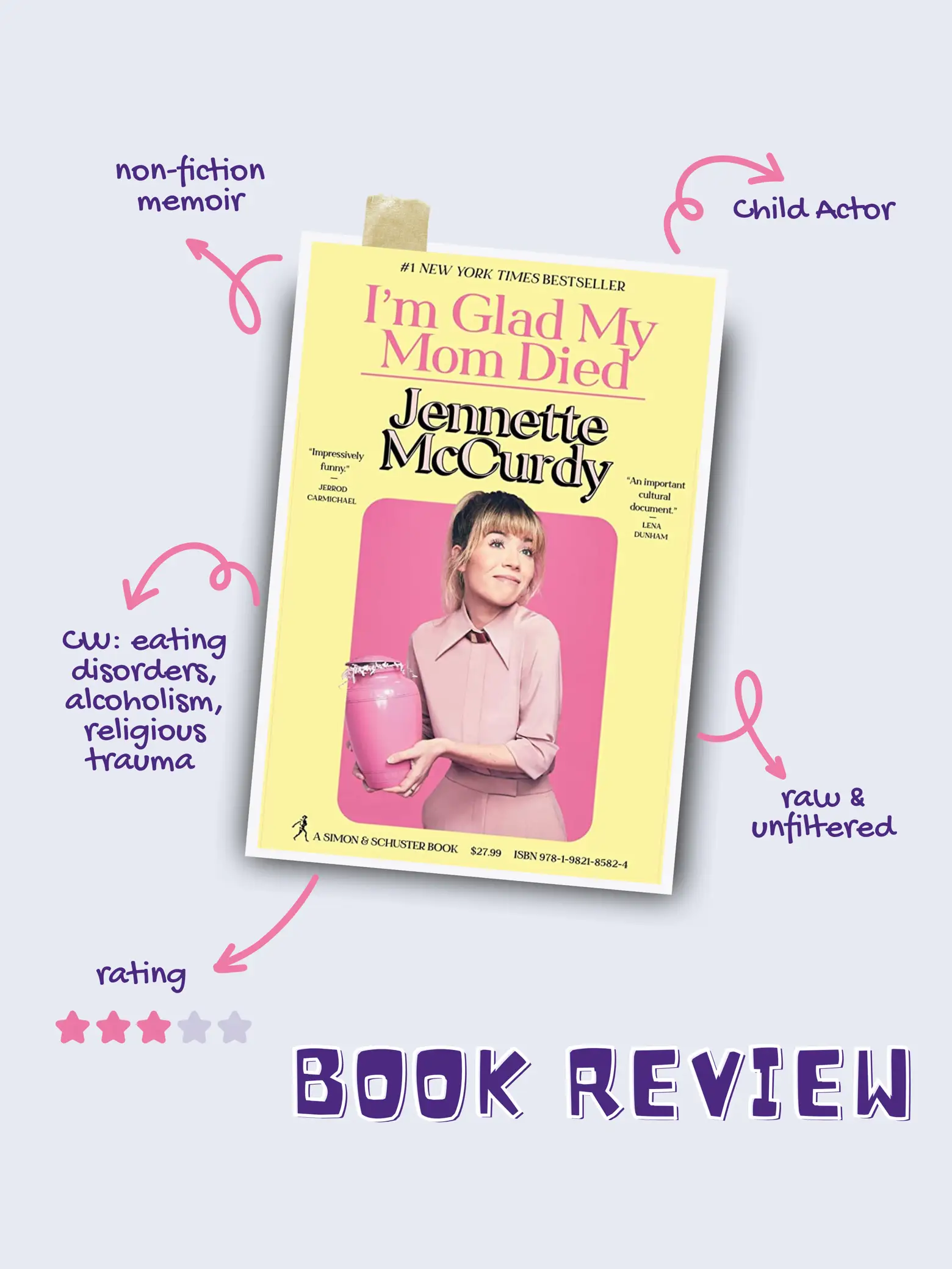 Book Review: I’m Glad My Mom Died | Gallery posted by Renn ⋒ | Lemon8