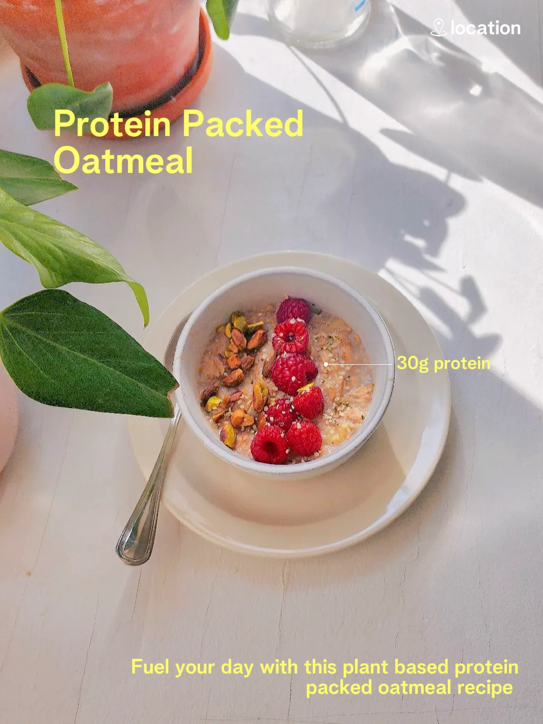 protien packed oatmeal breakfast | Gallery posted by genbfit | Lemon8