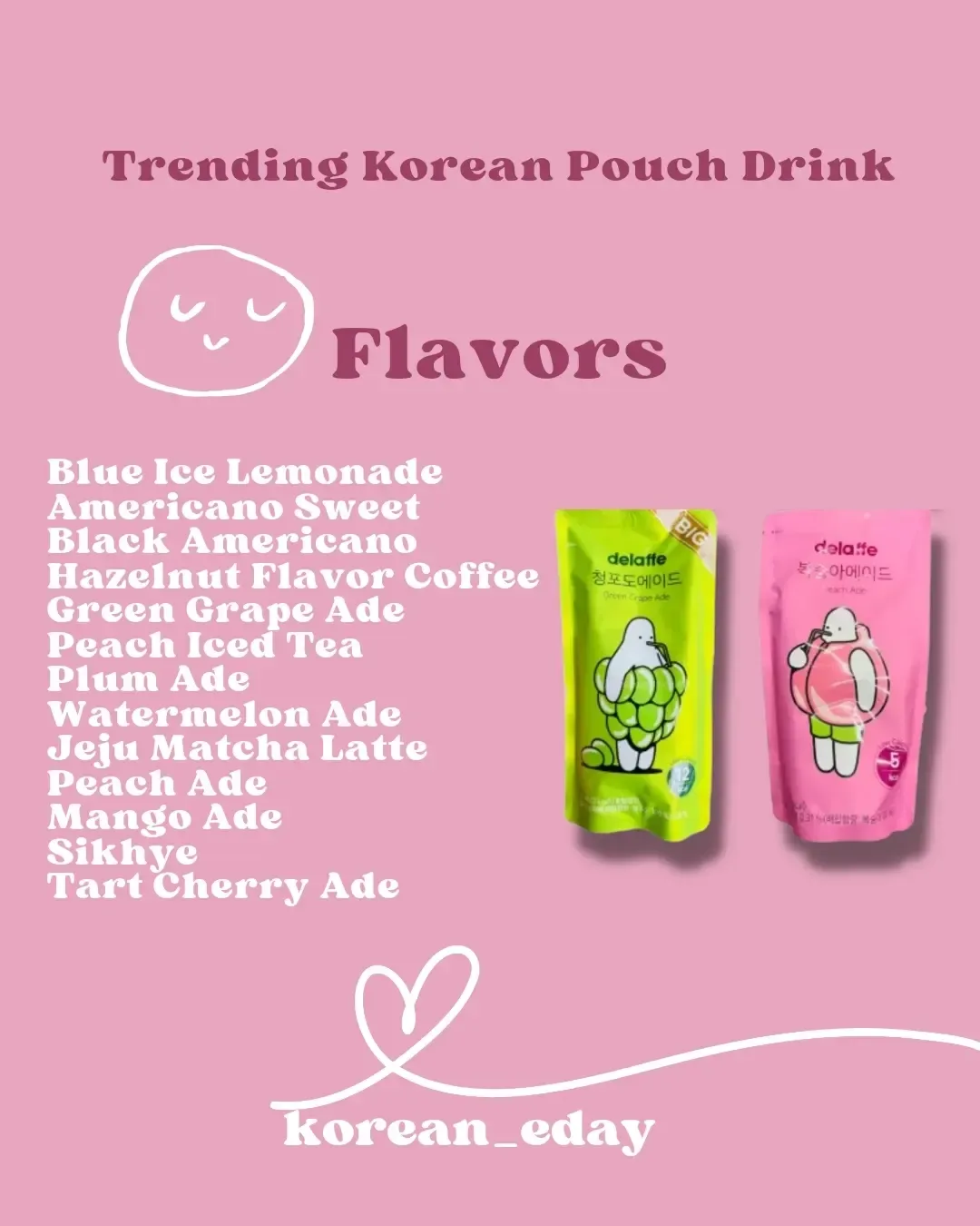 Trending Korean Pouch Drink | แกลเลอรีที่โพสต์โดย Ann | Lemon8