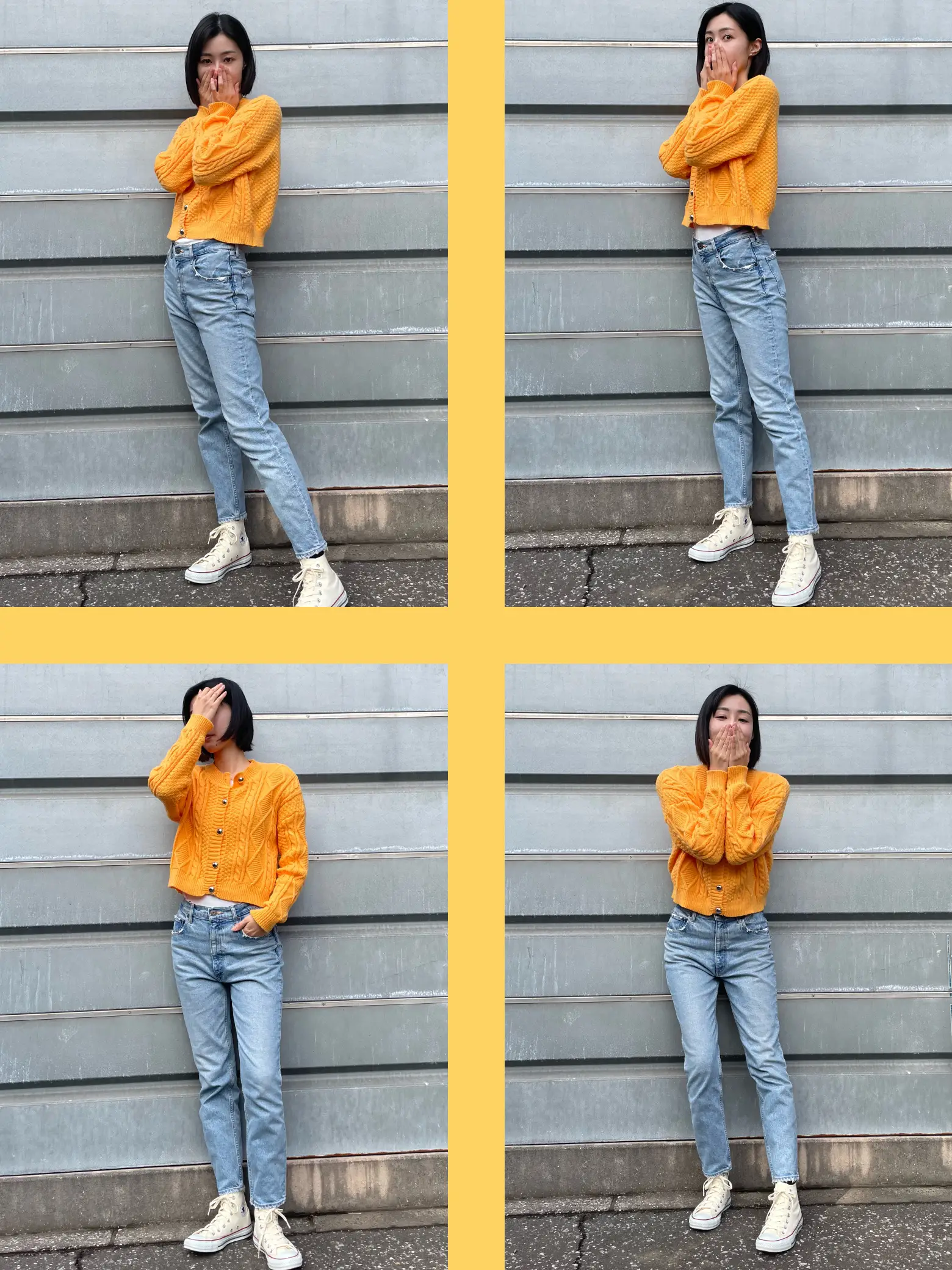 SHEINニットカーディガン🍊 | risaが投稿したフォトブック | Lemon8