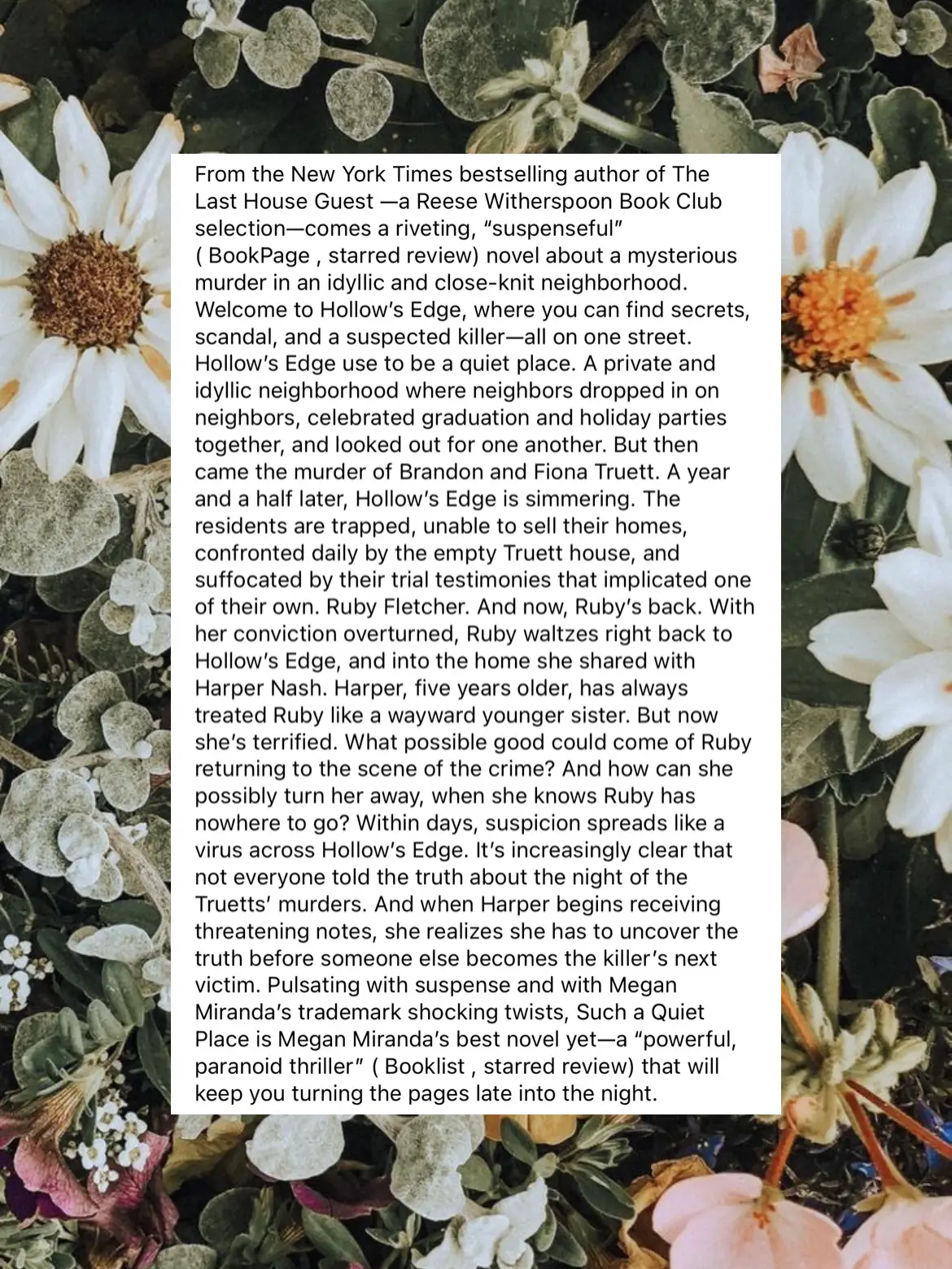 Such a Quiet Place | Book Review | Gallery posted by Kenzi | Lemon8