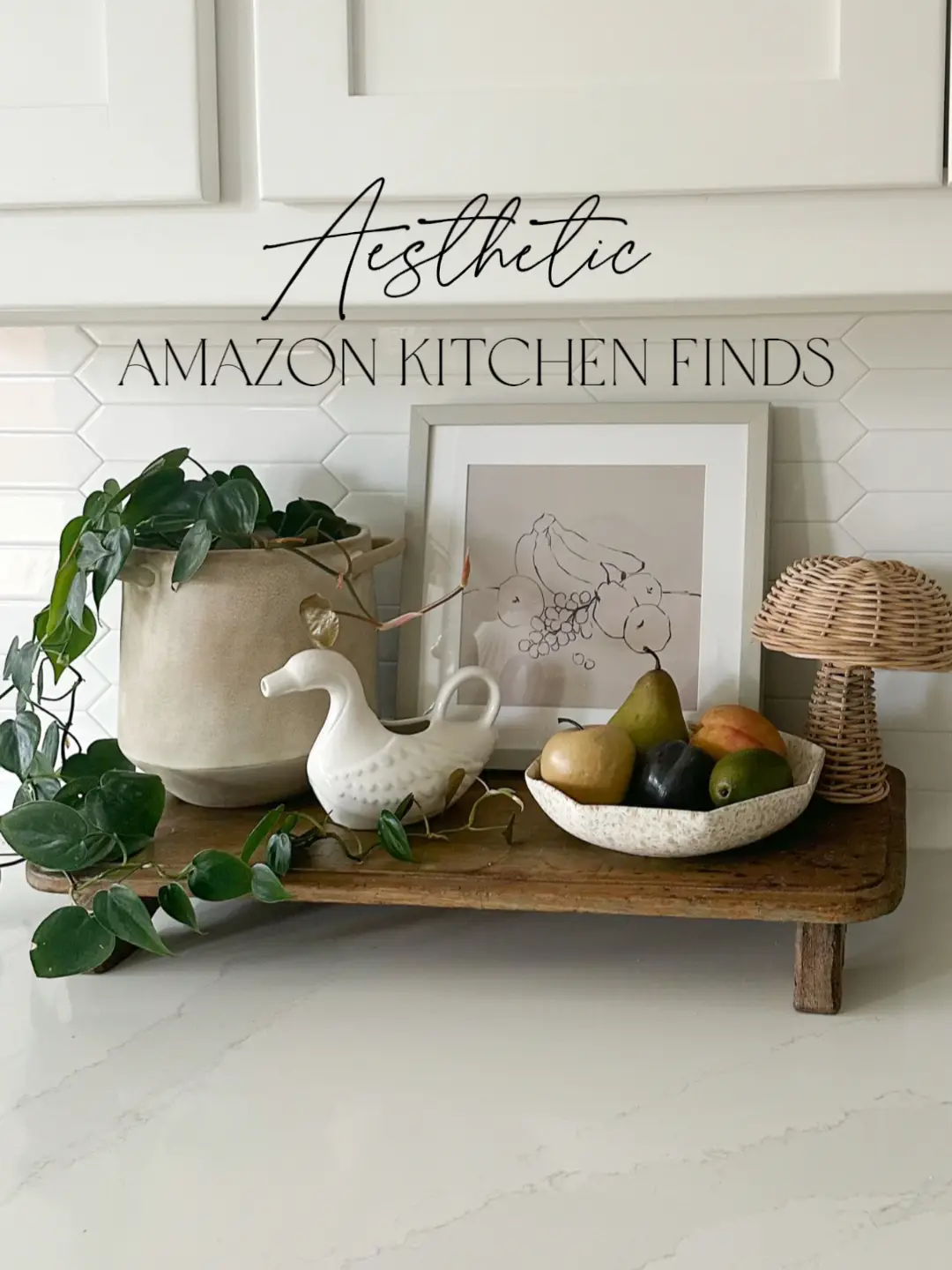 AESTHETIC AMAZON KITCHEN FINDS | Video published by Alexa&Elizabeth ...