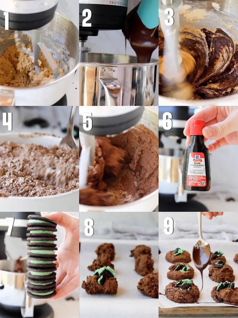 GF DF Double Chocolate Mint Oreo Cookies🤭🍫🍪 | Gallery posted by A Latta Eats | Lemon8