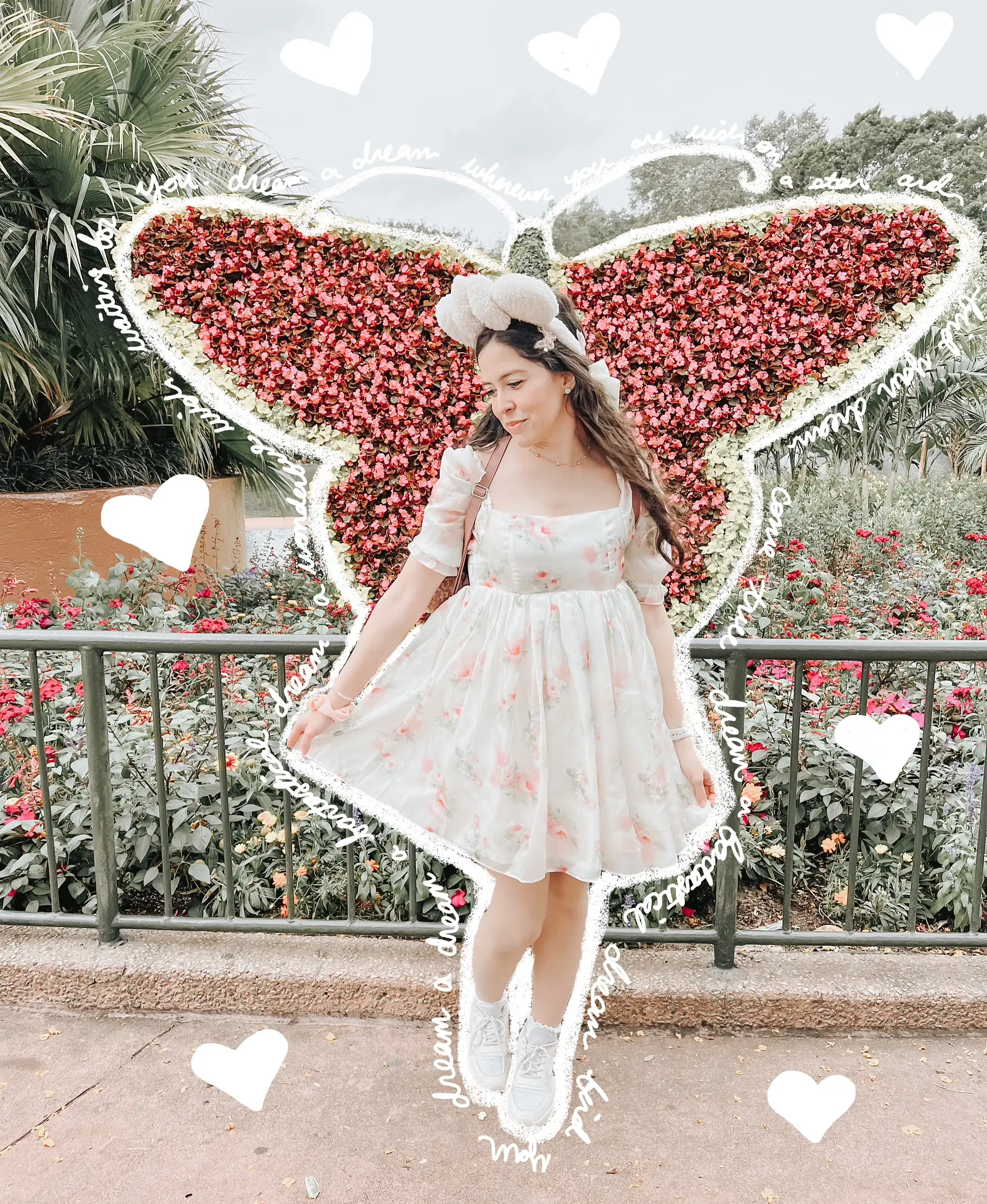 EPCOT Flower & Garden photo spot. | Gallery posted by dominique🦋 | Lemon8
