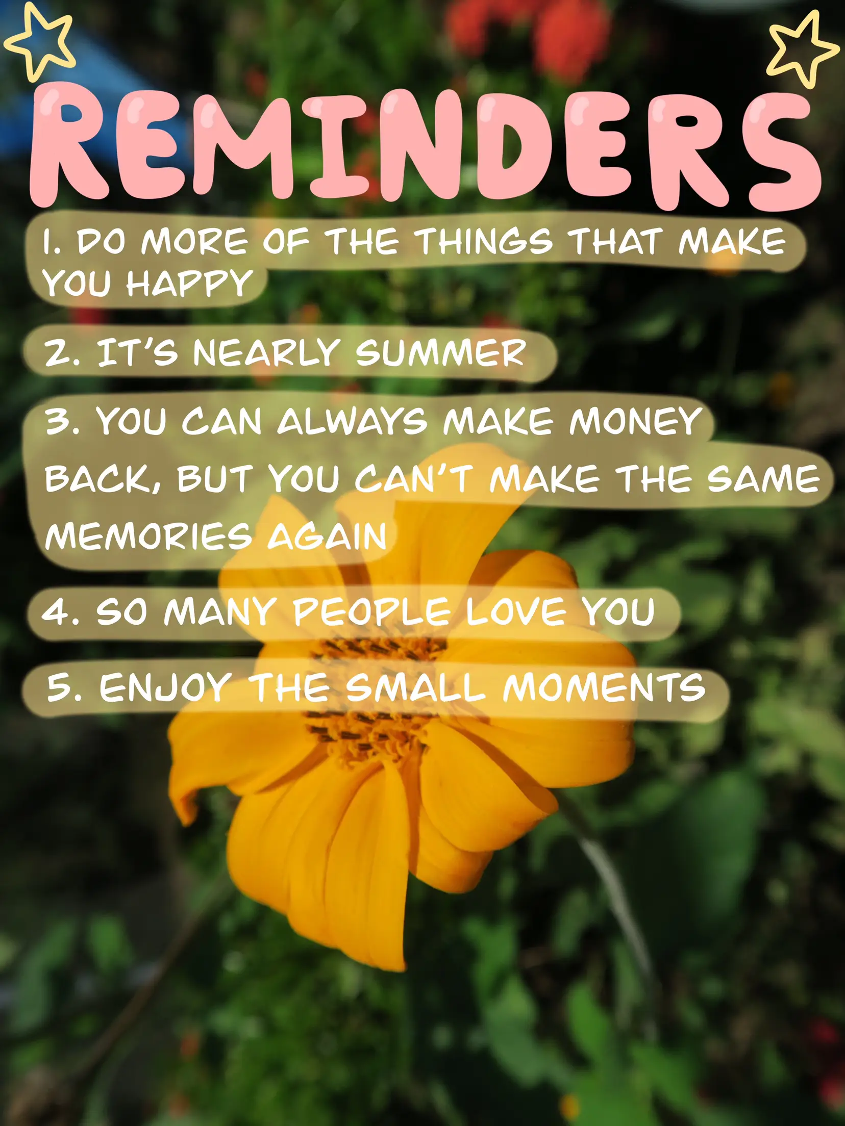 Reminders for this week 🫶🏼 | Gallery posted by Chelsea Addams | Lemon8