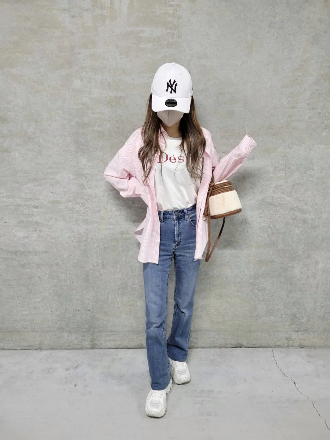 Striped Shirt 💓 153cm | Gallery posted by chiha / 低身長コーデ | Lemon8