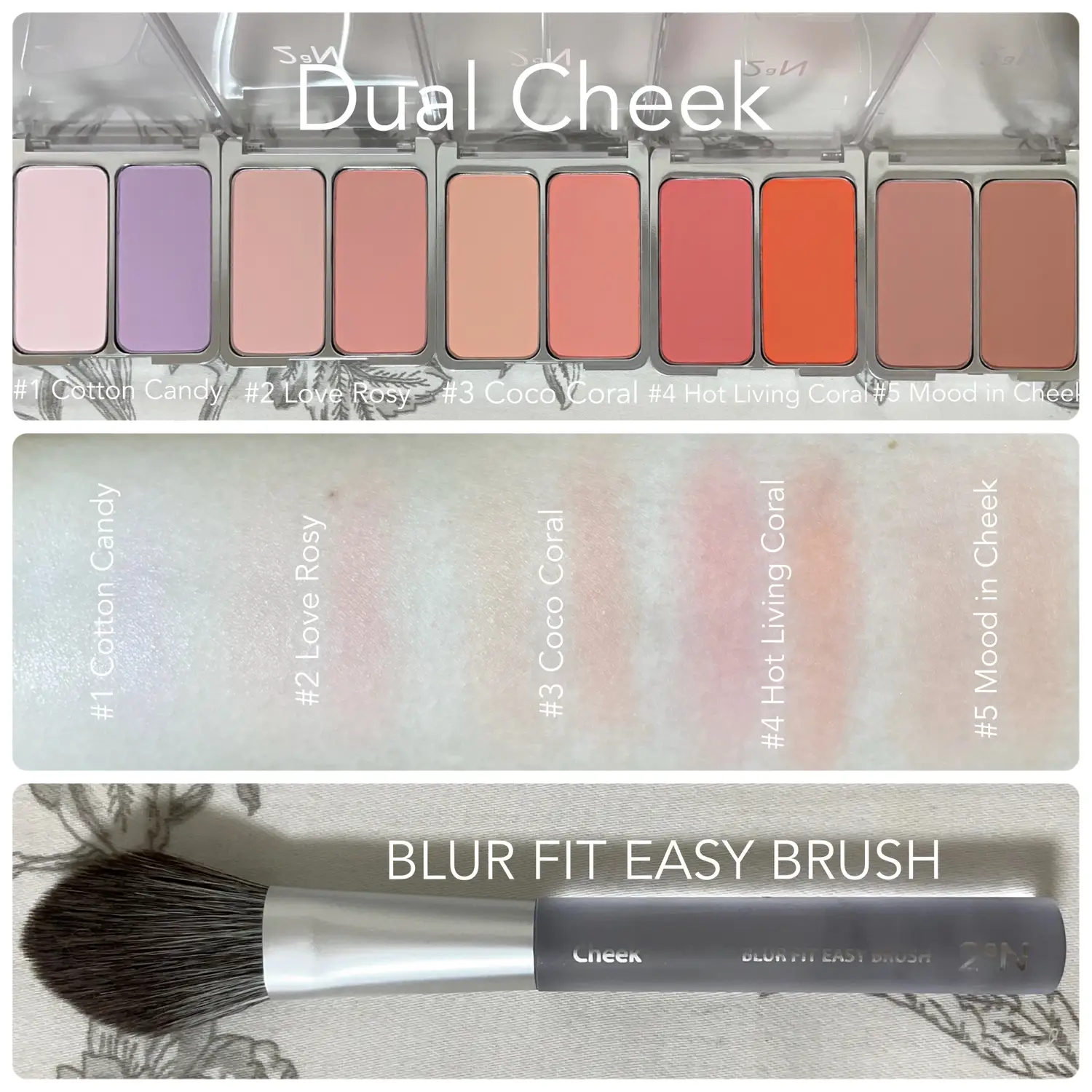 2aN 💌 Dual Cheek All Colors Review! | Gallery posted by moichanmoi | Lemon8