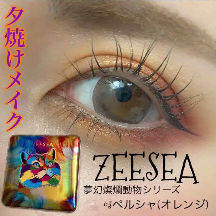 \\夕焼けメイク🧡💜// ZEESEAの公式に載っている | ちゃんみが投稿したフォトブック | Lemon8