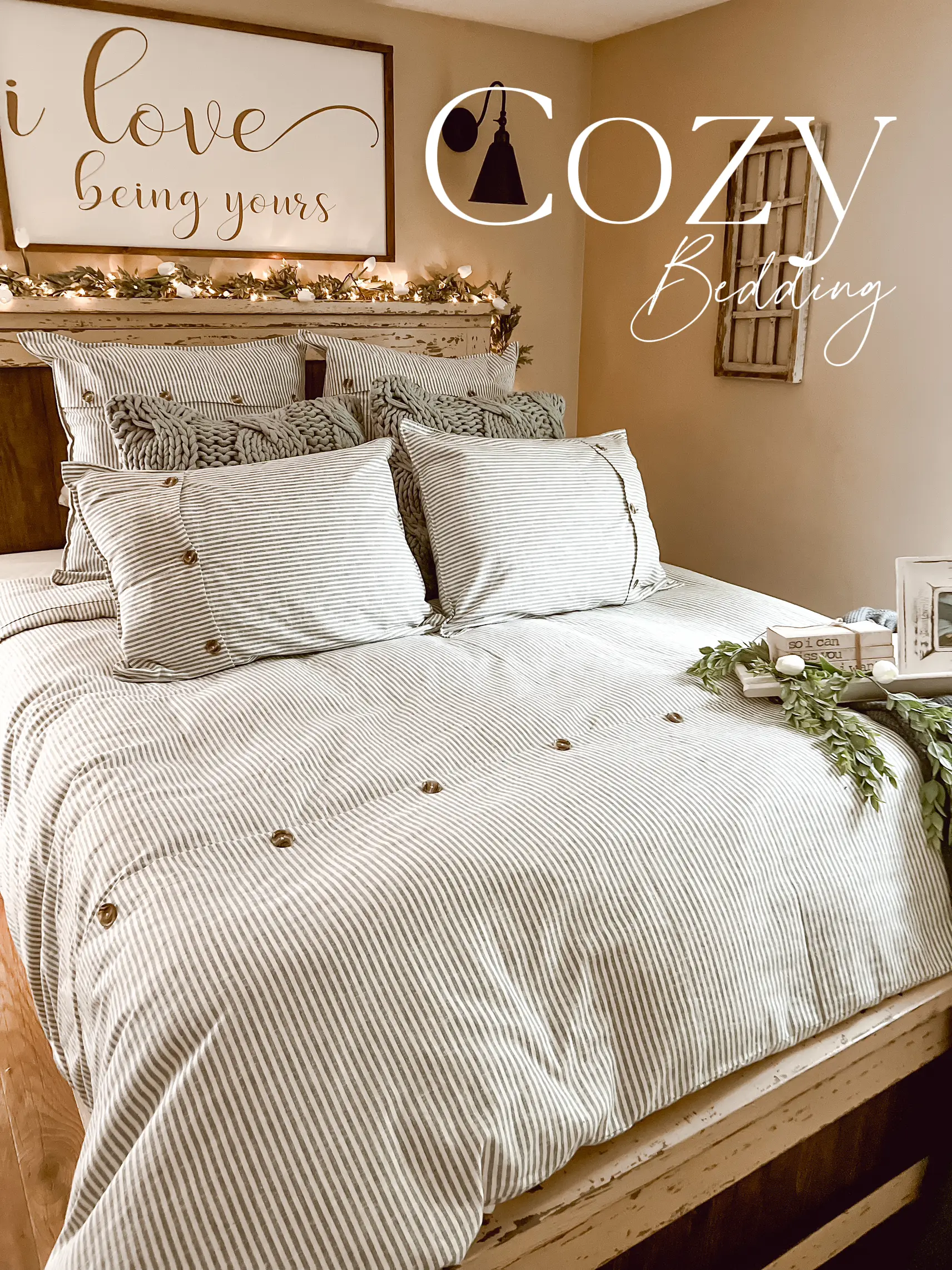 Cozy Bedding | แกลเลอรีที่โพสต์โดย CozyLittleHome | Lemon8