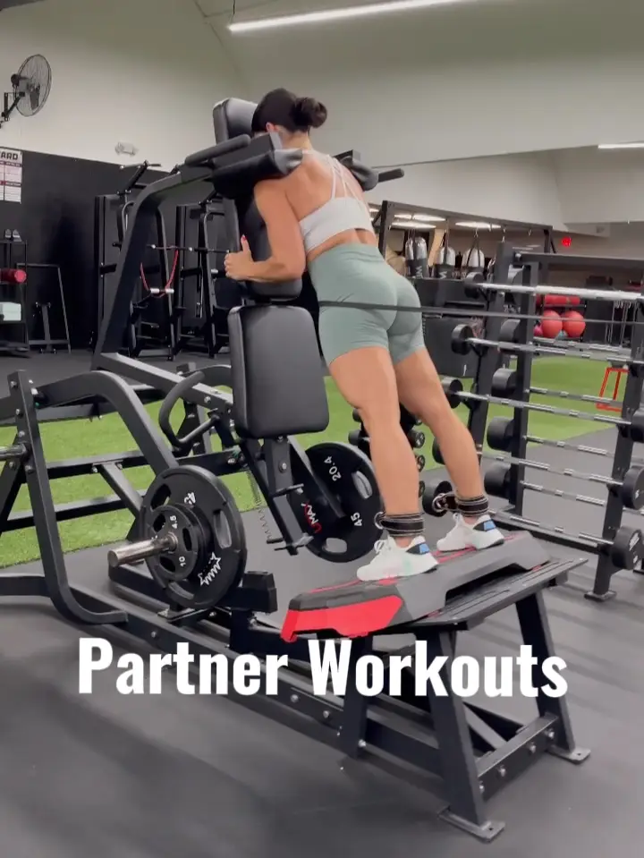 Partner Glute Workouts | Video published by Miss_rizzo | Lemon8