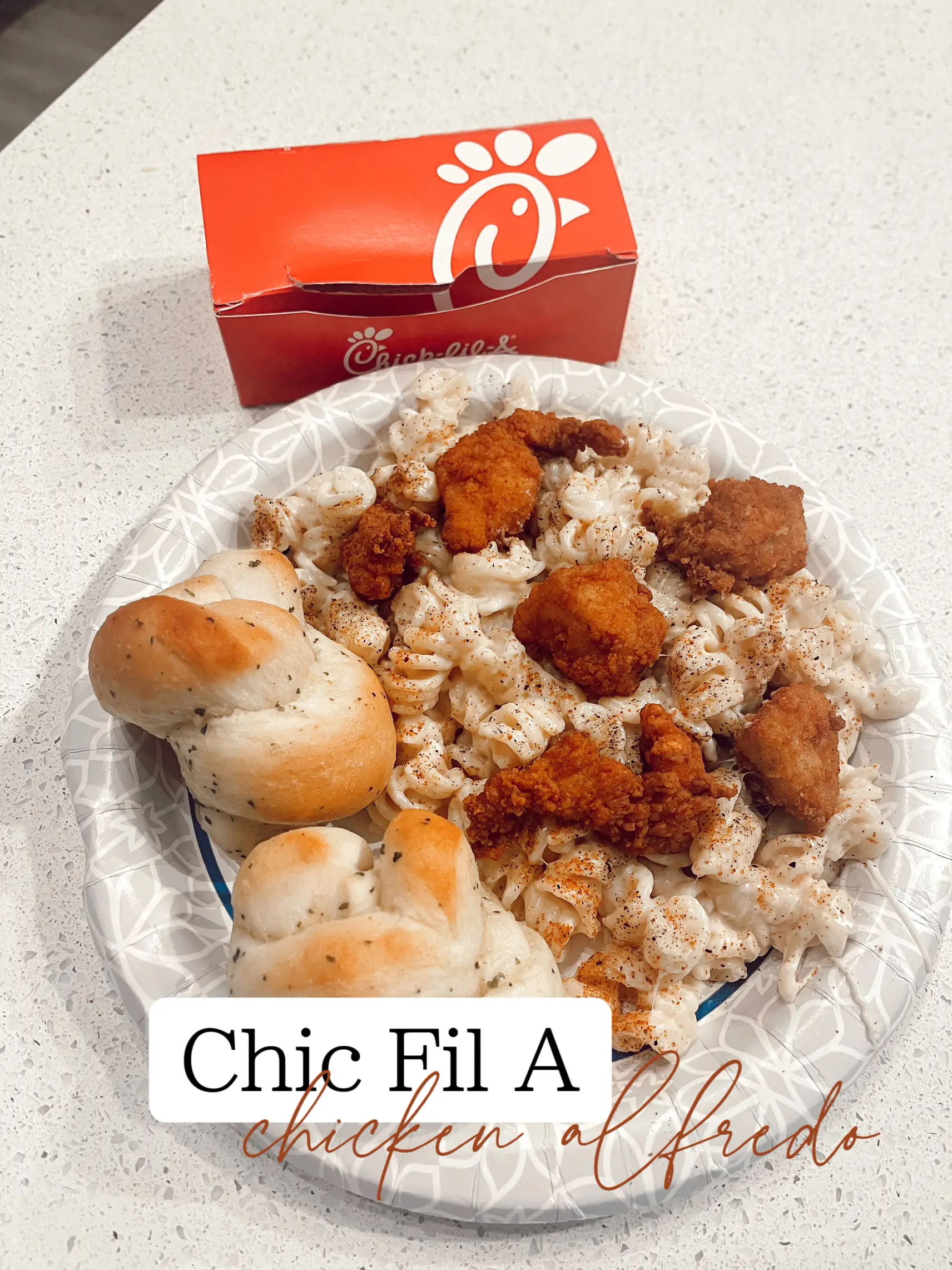 Chic Fil A — Cajun Chicken Alfredo 😋 | แกลเลอรีที่โพสต์โดย Hannah ...