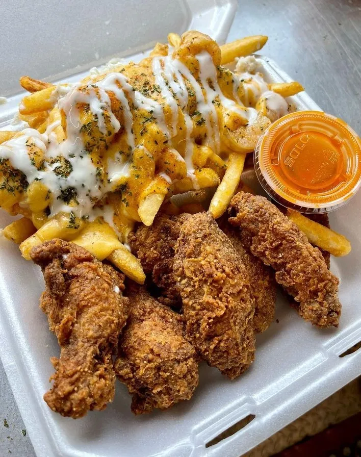 double fried wings & loaded French fries | Gallery posted by seasonboy ...