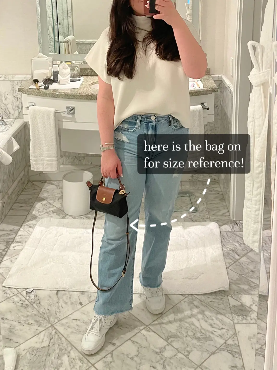 LONGCHAMP LE PLIAGE MINI POUCH// what fits | แกลเลอรีที่โพสต์โดย daniellelacoste | Lemon8