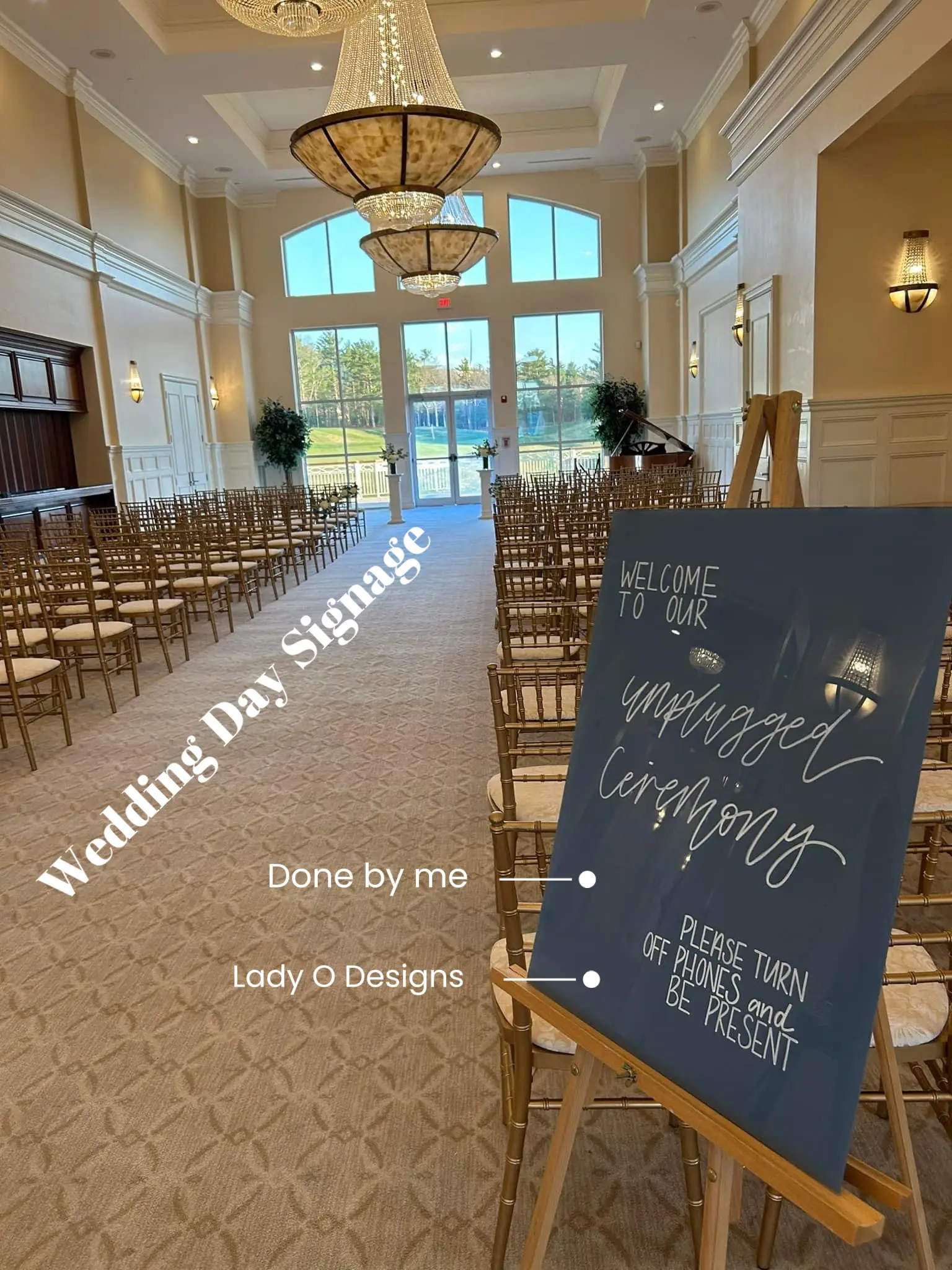 Wedding Day Signage | Gallery posted by Onecia Nasisi | Lemon8