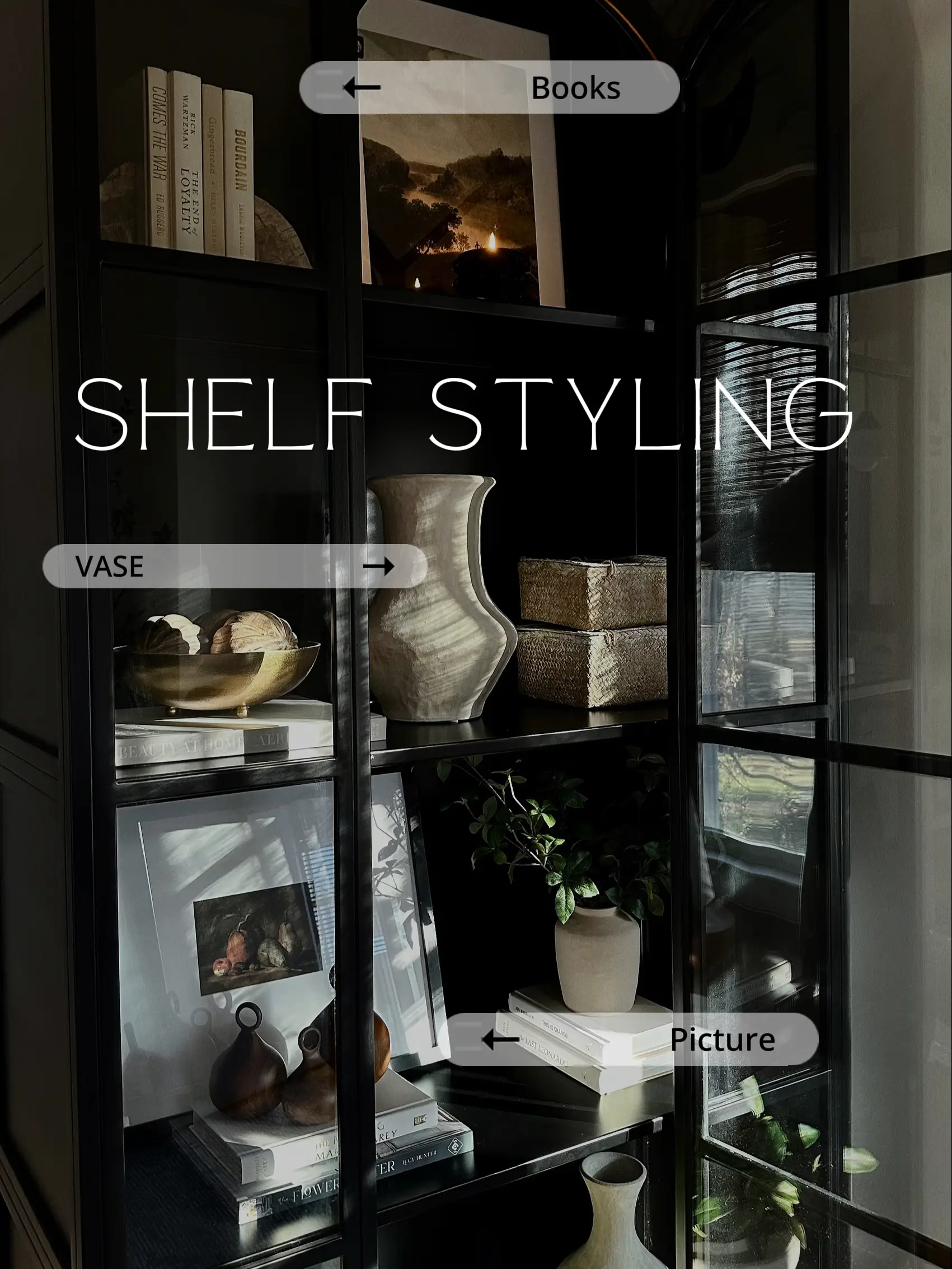 Shelf styling 101 | Gallery posted by MB | Lemon8
