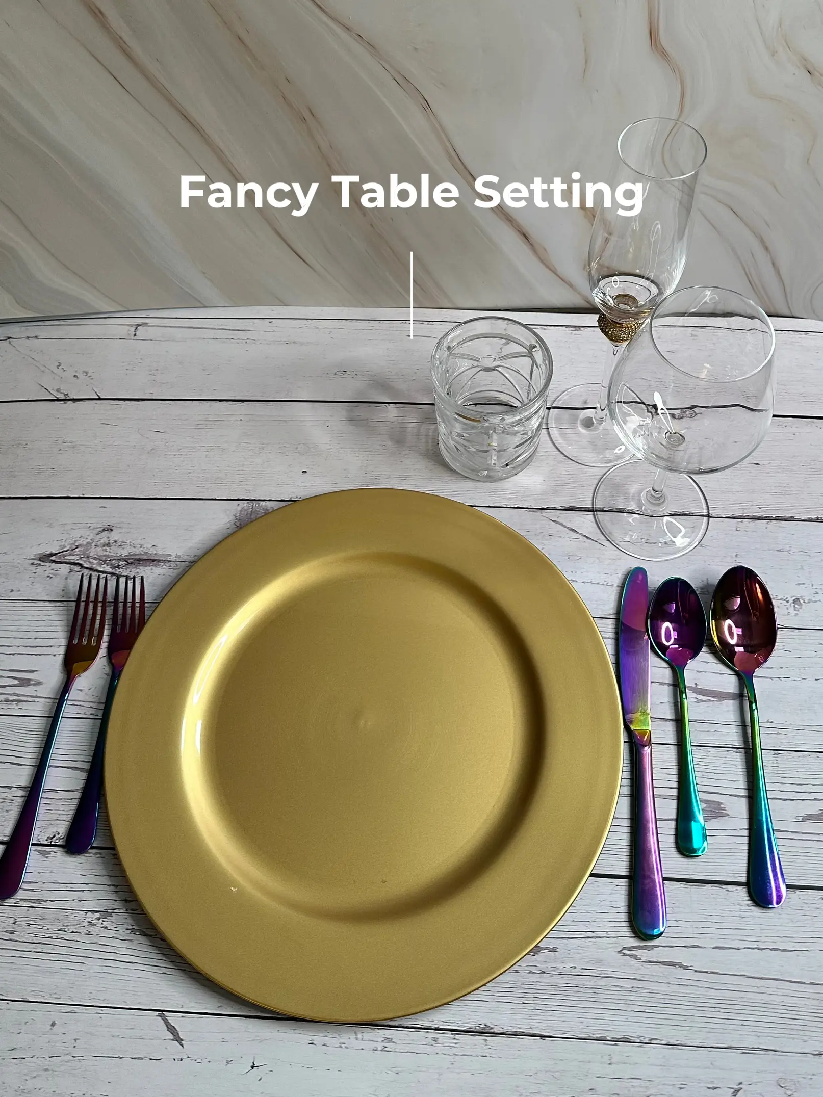 Fancy Table Setting On A Budget | Video published by FashionKnow | Lemon8