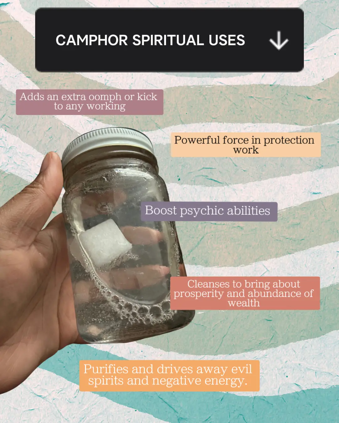 Spiritual Uses of Camphor Water | Gallery posted by NewNarratives | Lemon8