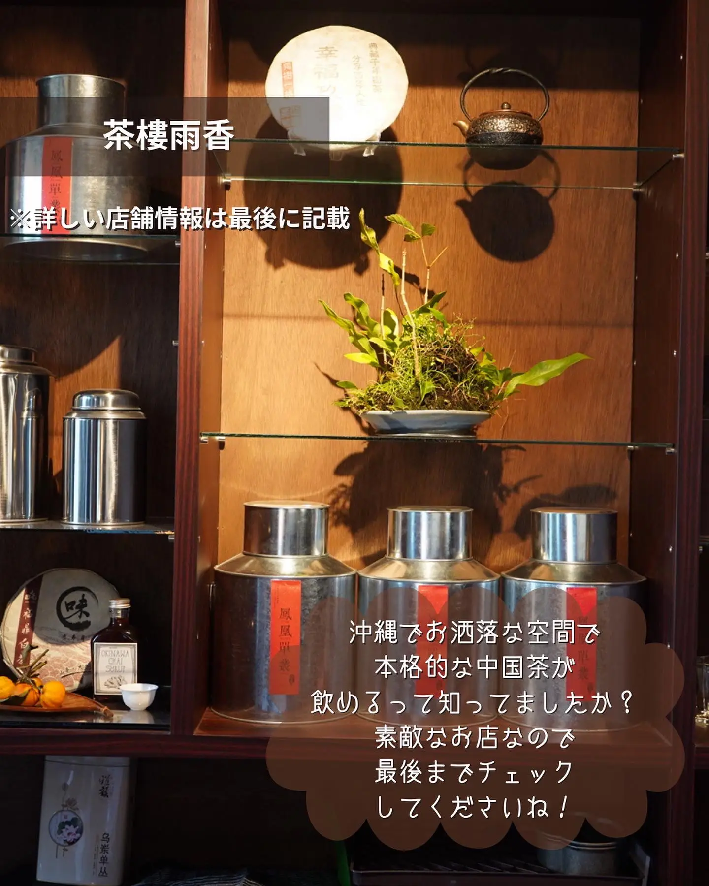 Authentic Chinese tea in Okinawa?! Relaxing time at the shop "Charou ...