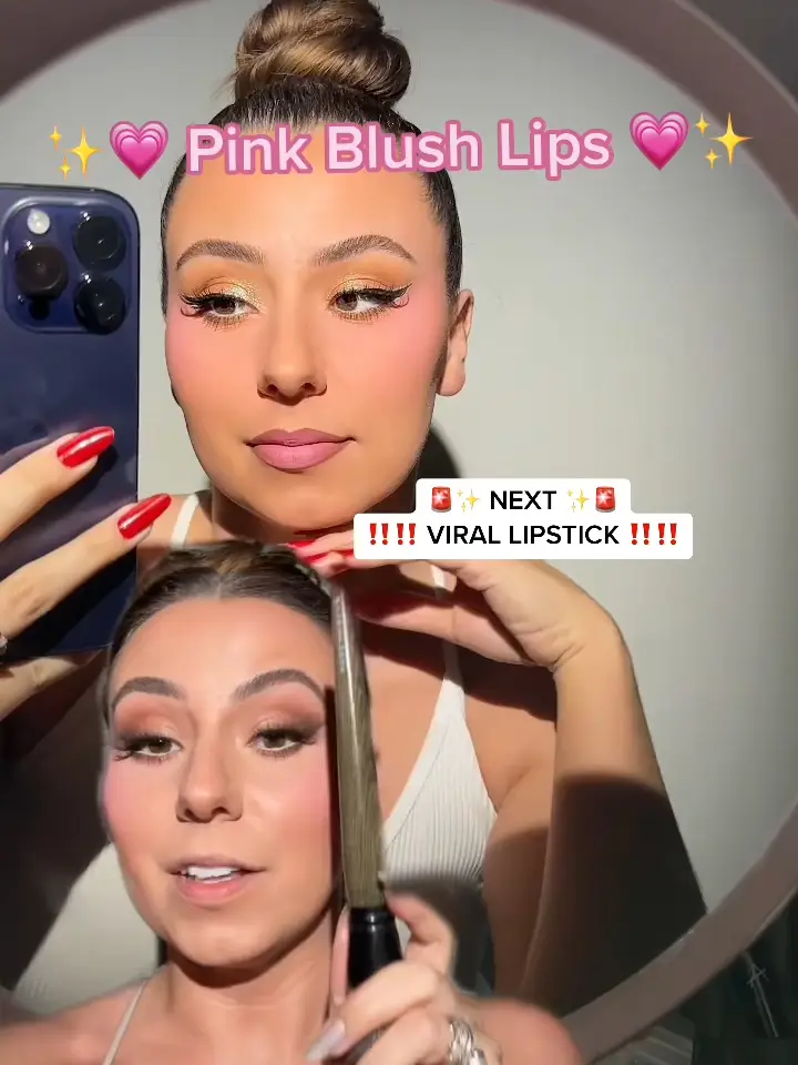 💗 PINK BLUSH LIPS 💗 | Video published by Rose Siard | Lemon8