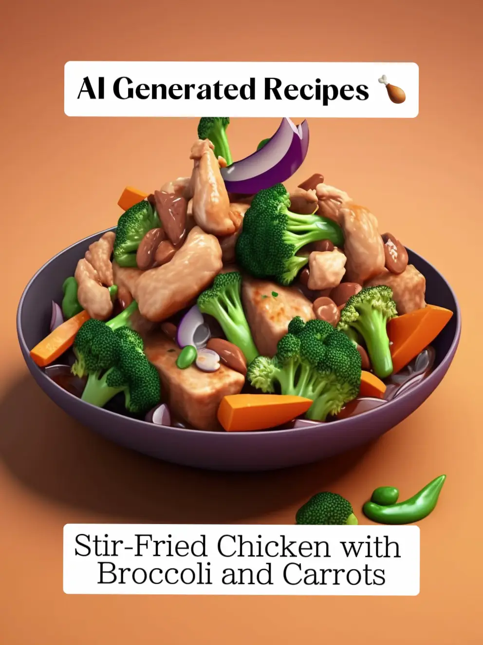 AI Generated Recipes 🍗 Stir-Fry | แกลเลอรีที่โพสต์โดย YumYumYo | Lemon8