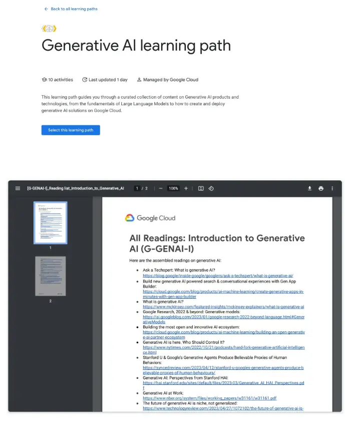 Introduction to Generative AI from Google | AI Guruが投稿したフォトブック | Lemon8