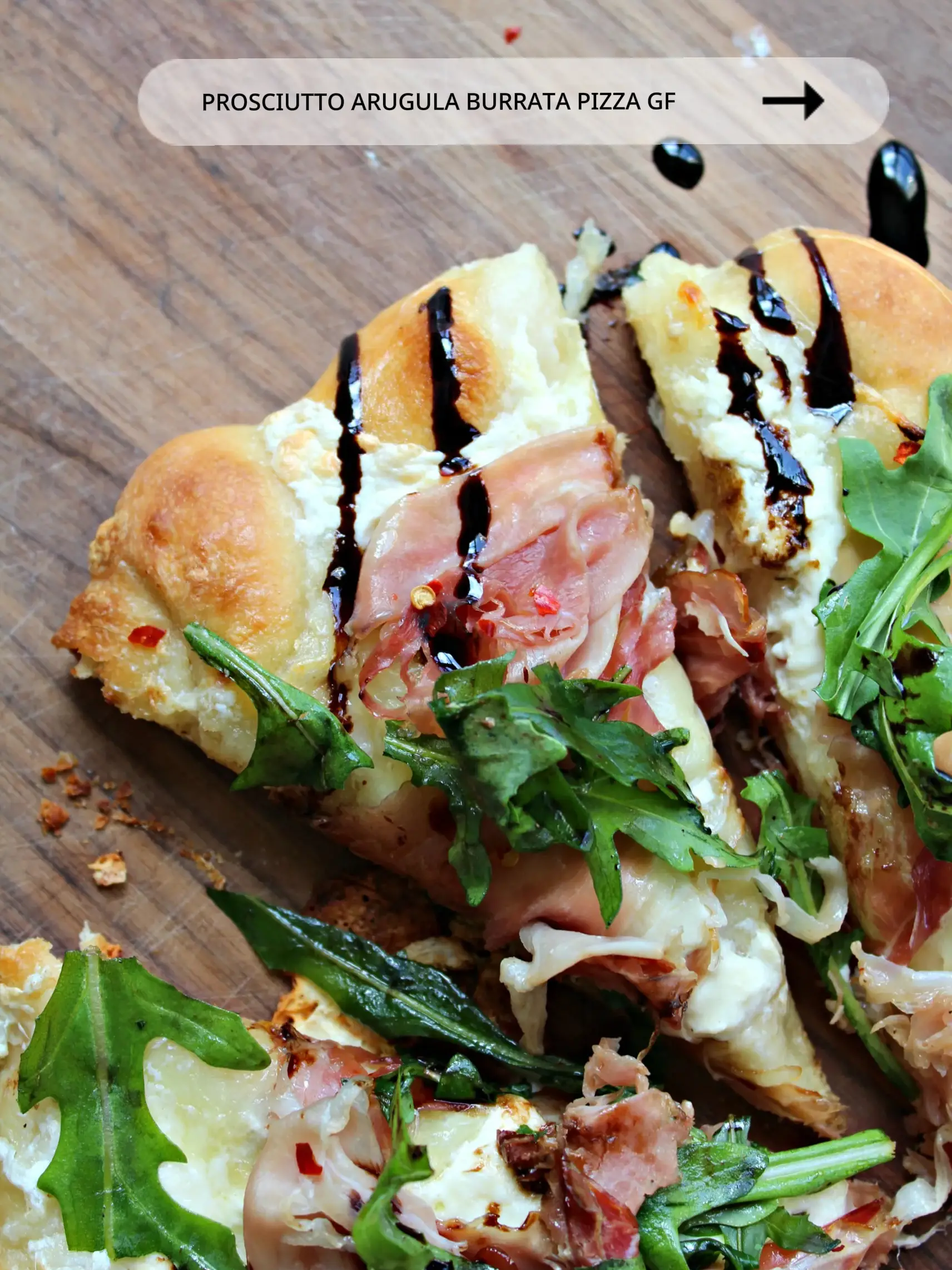 Prosciutto Arugula Burrata Pizza | Gallery posted by Ashley-Maree | Lemon8
