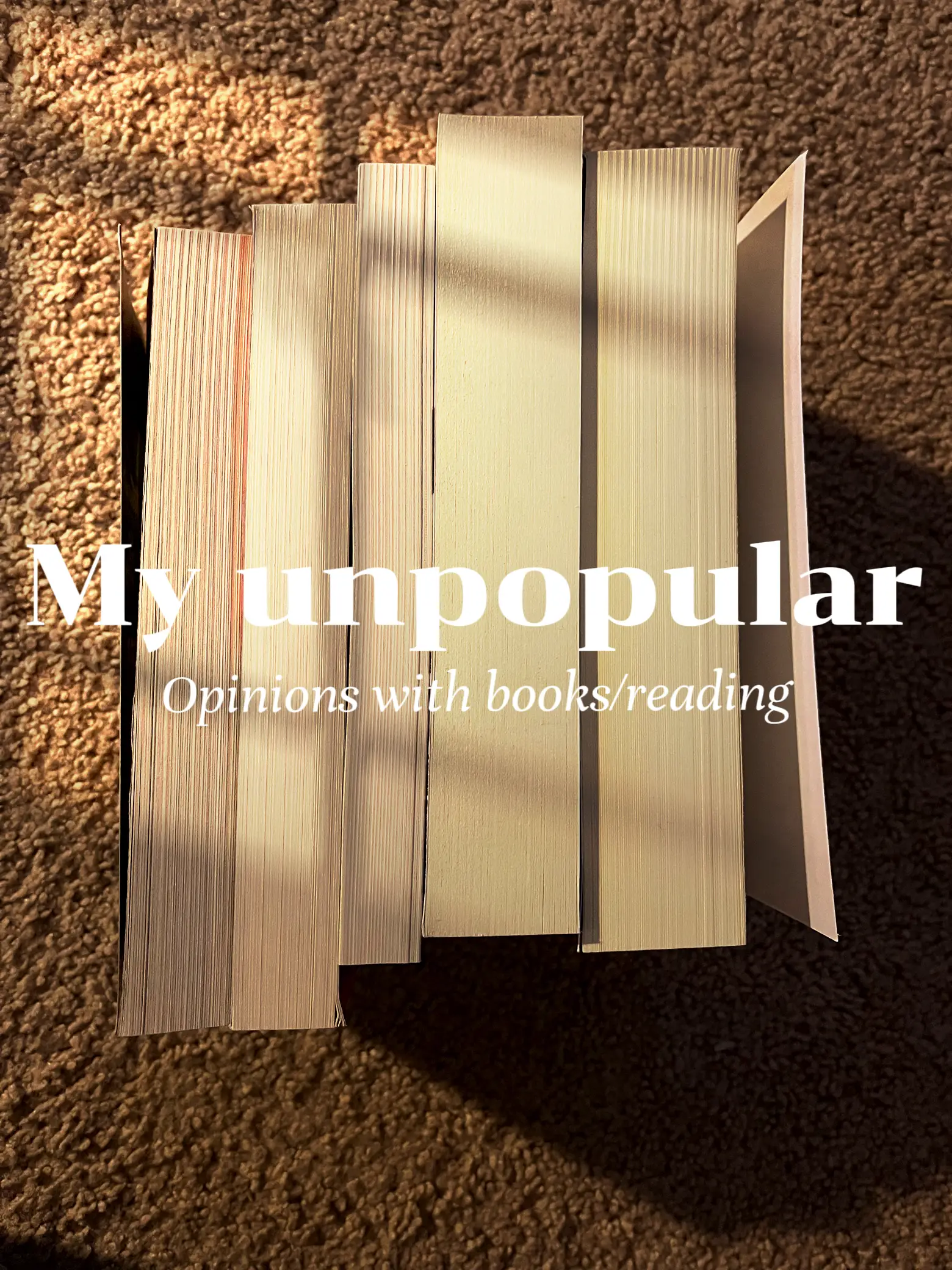 My Unpopular Book Opinion | Gallery posted by Alyssa | Lemon8