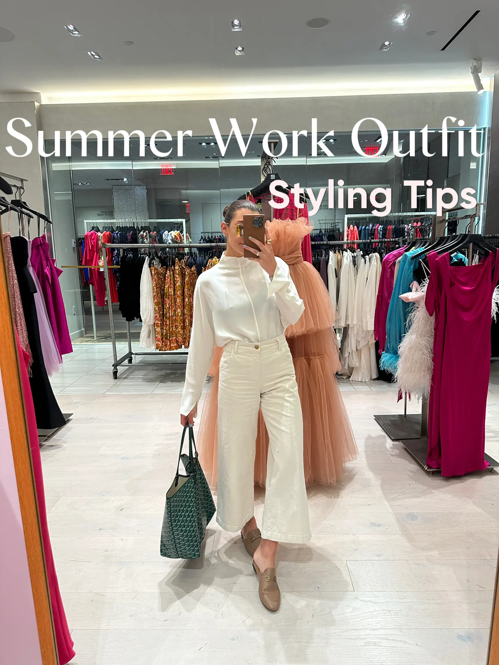 Summer Work Outfit - Styling Tips | แกลเลอรีที่โพสต์โดย Oli Susskind | Lemon8