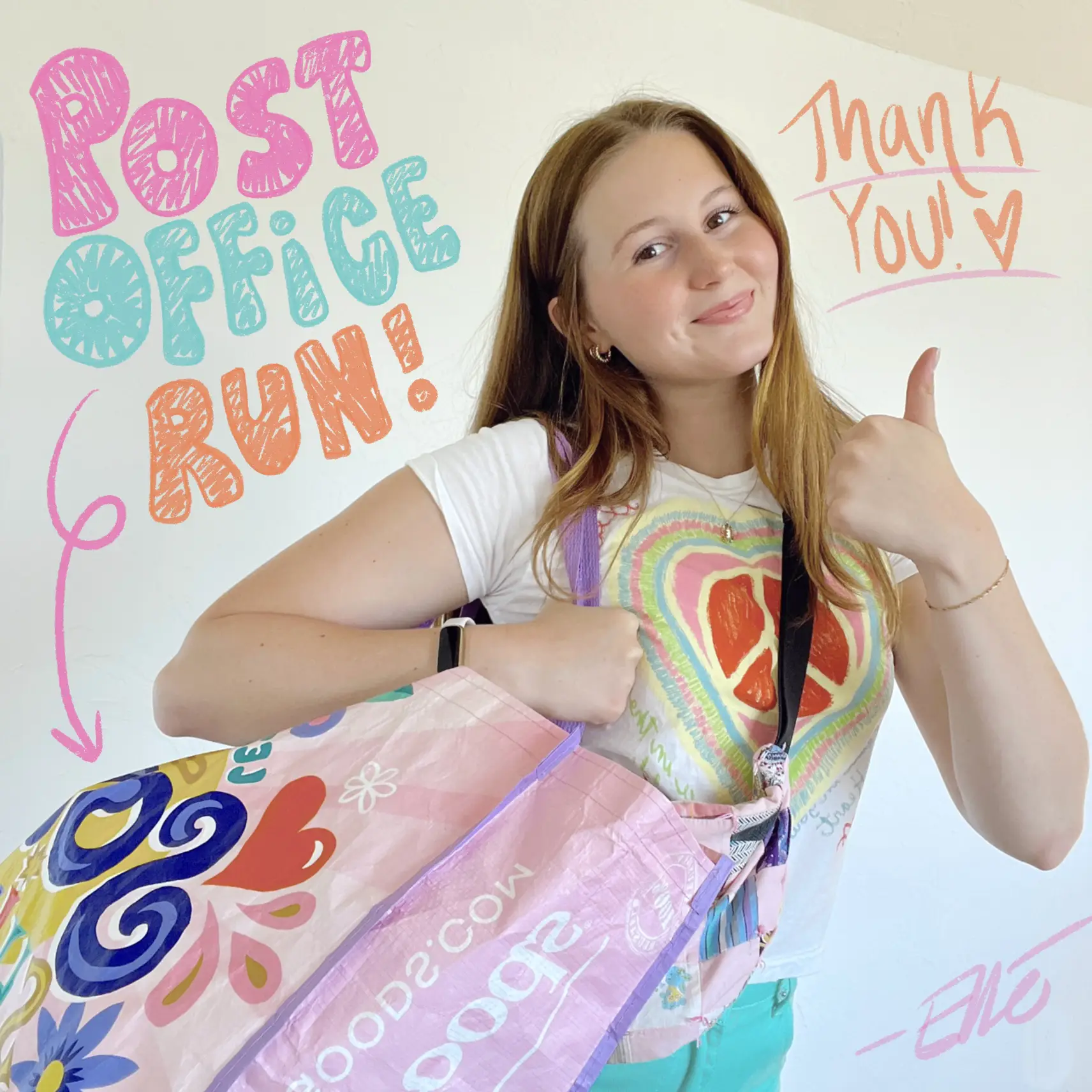 Post office run!!🤗💗🌈🚙 | Gallery posted by Ellē Nicole | Lemon8