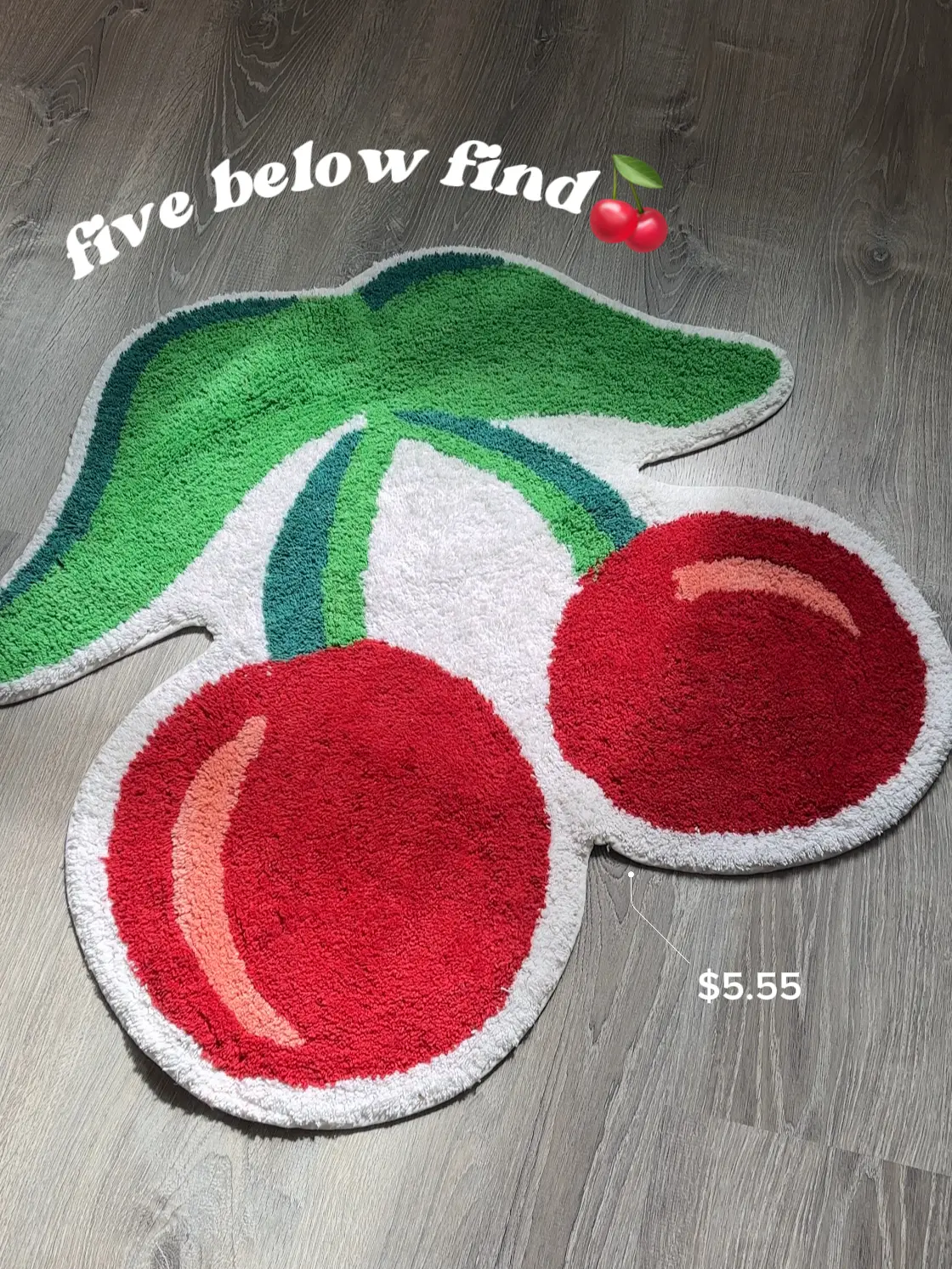 five below find🍒the viral cherry rug | Gallery posted by lamabra | Lemon8