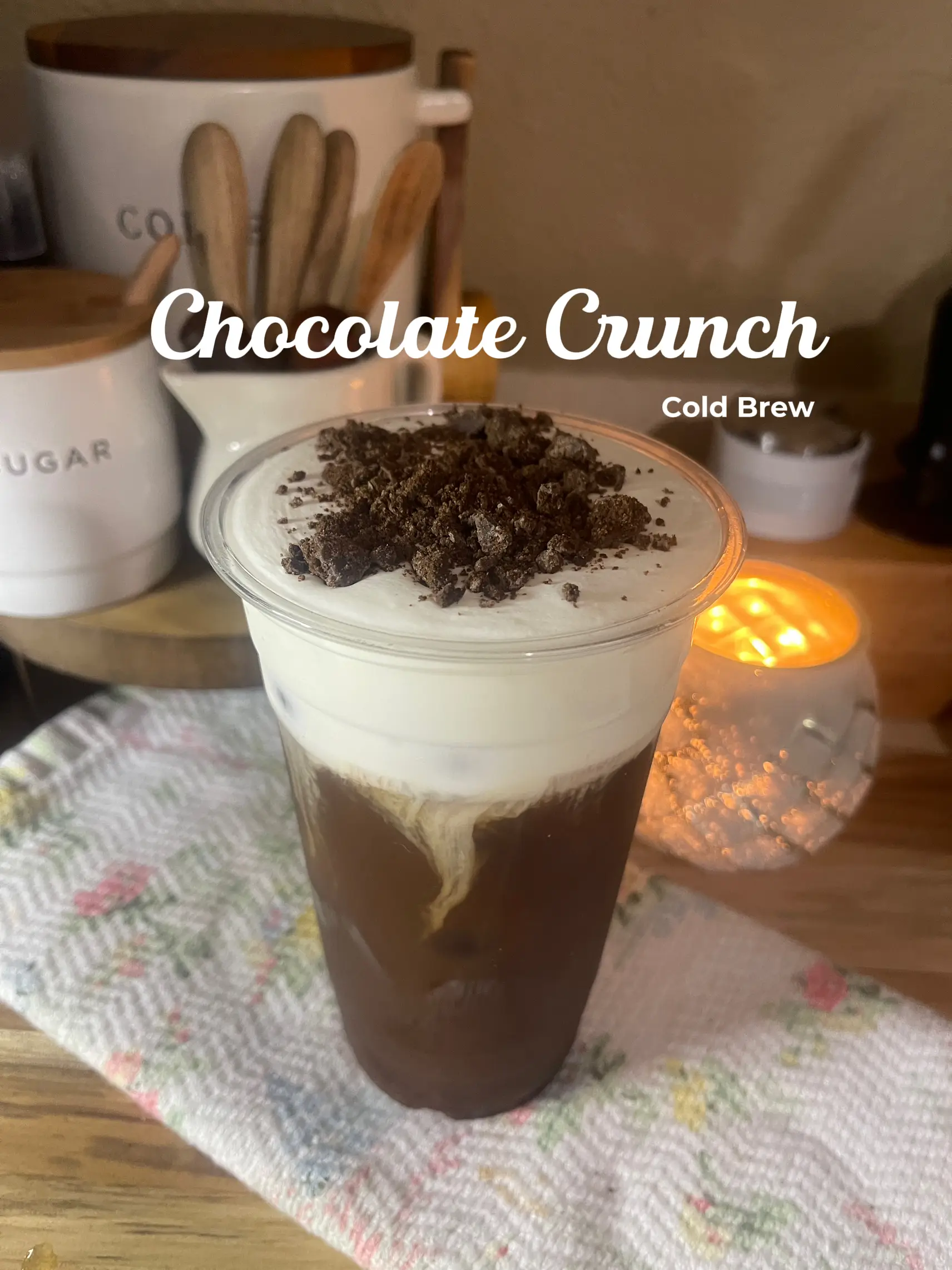 Chocolate Crunch Cold Brew | Gallery posted by Raeofsunshine | Lemon8