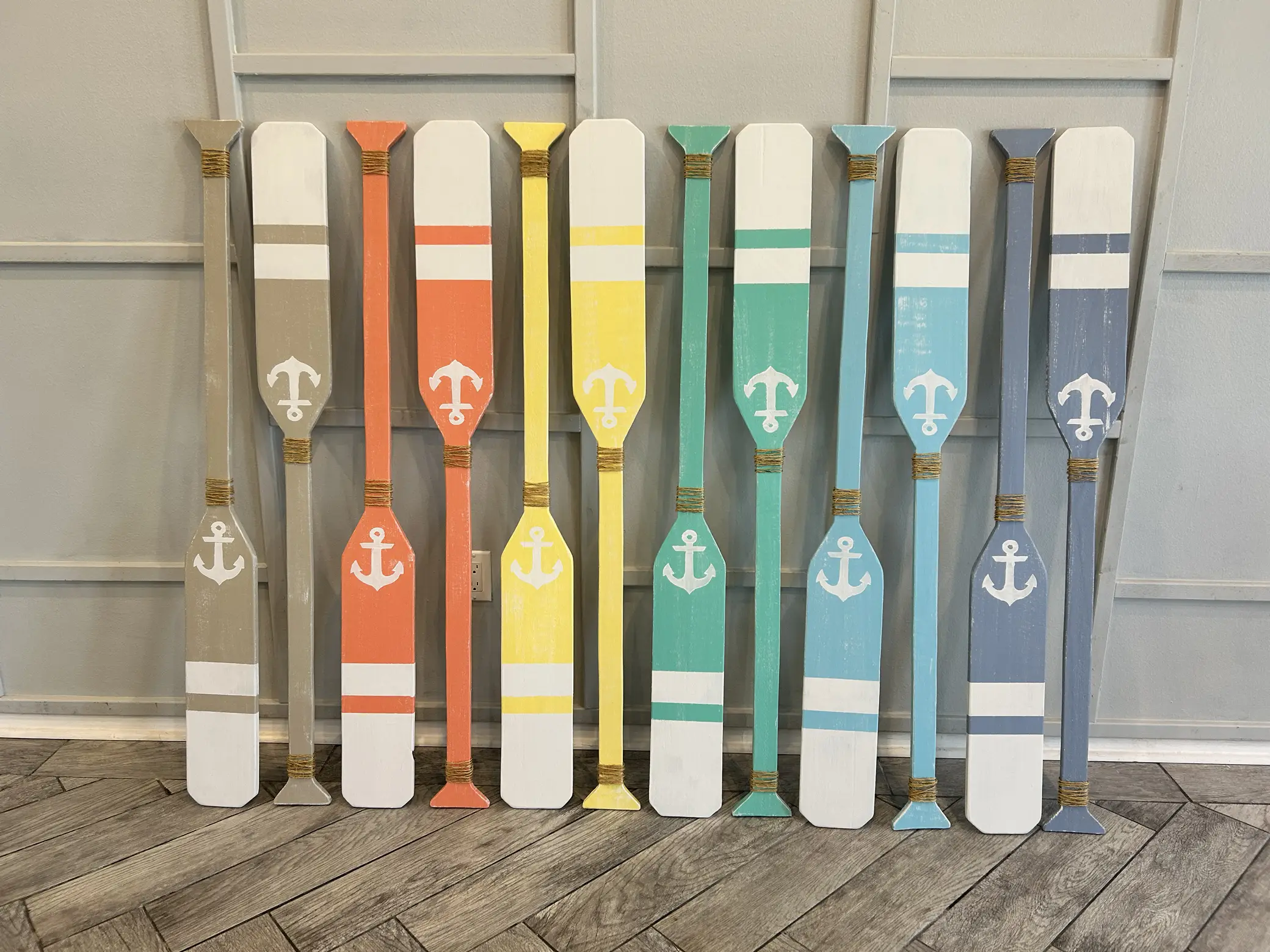 Get a Nautical look in your home with Boat Oars | Gallery posted by ...