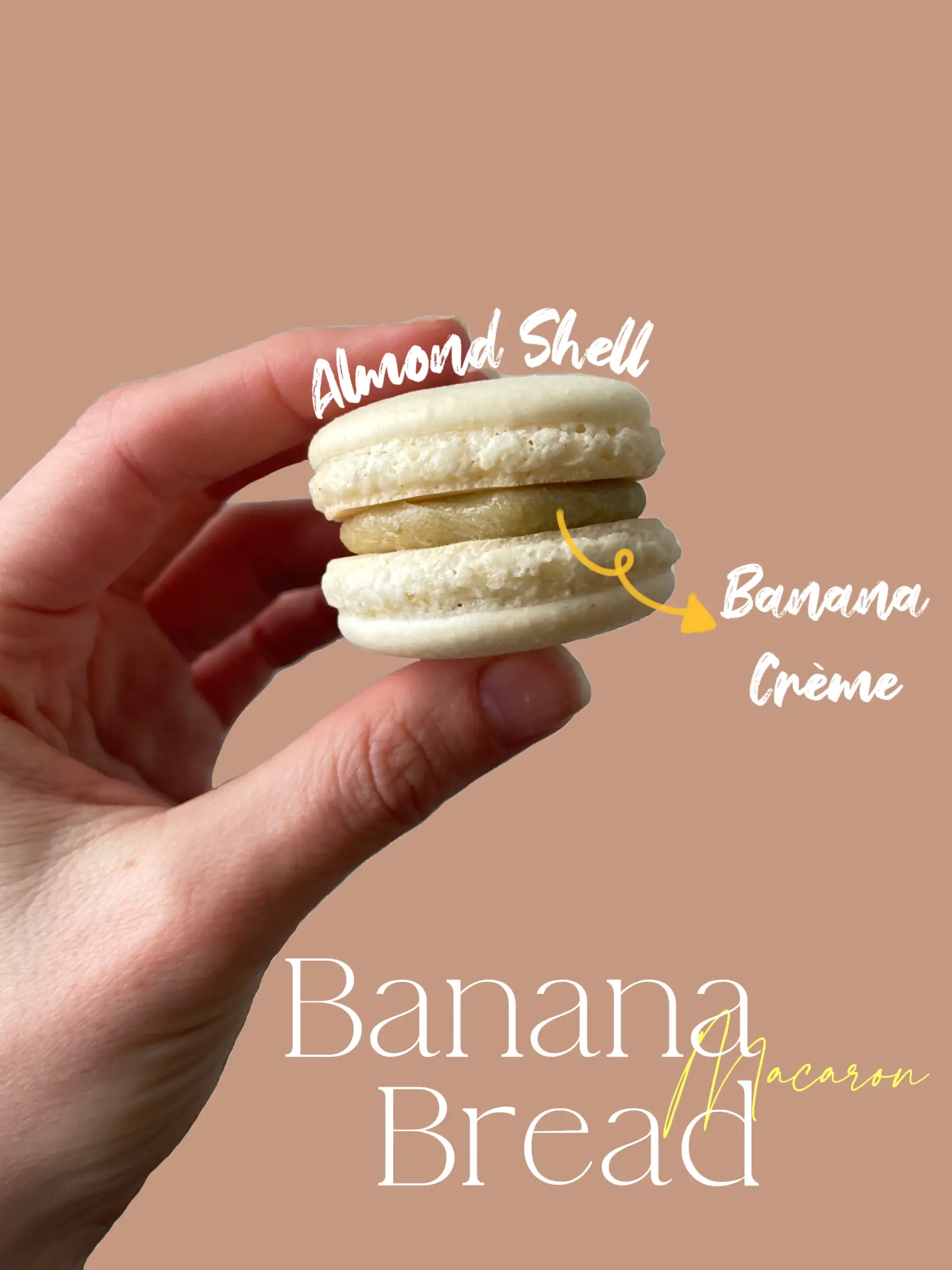 Recipe: Banana Bread Macaron | Gallery posted by Koree_margaret | Lemon8