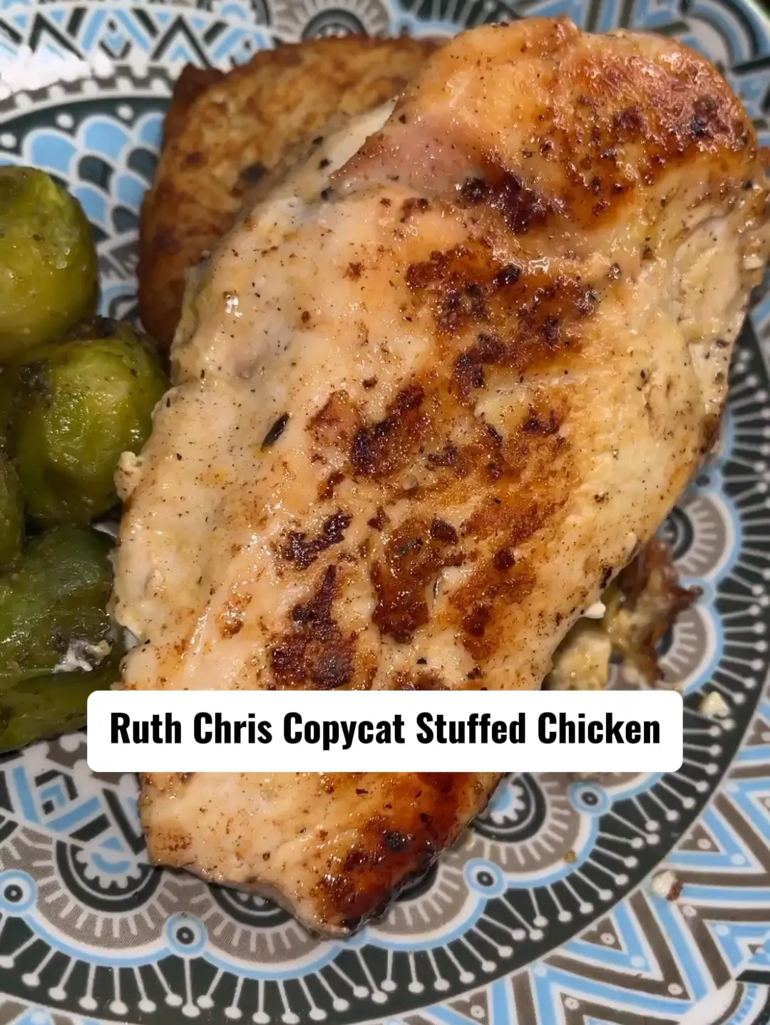 Stuffed Chicken Breast - Ruth Chris copycat 🐓 | Video published by ...