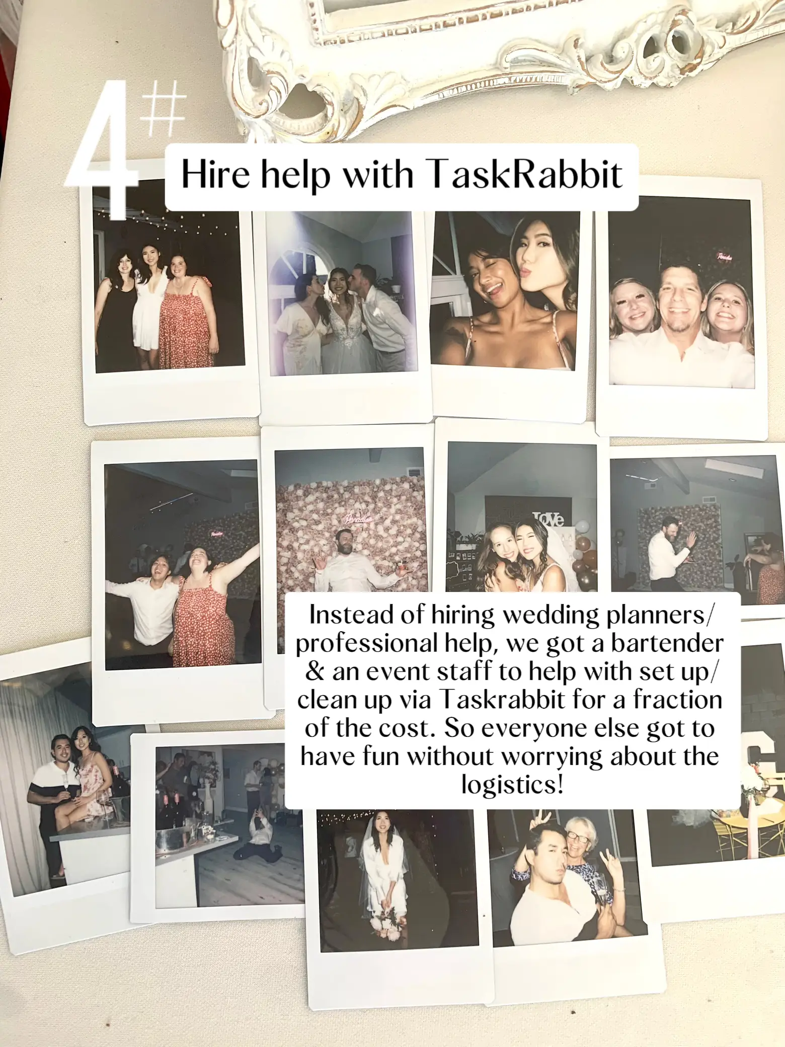 How we had a wedding for