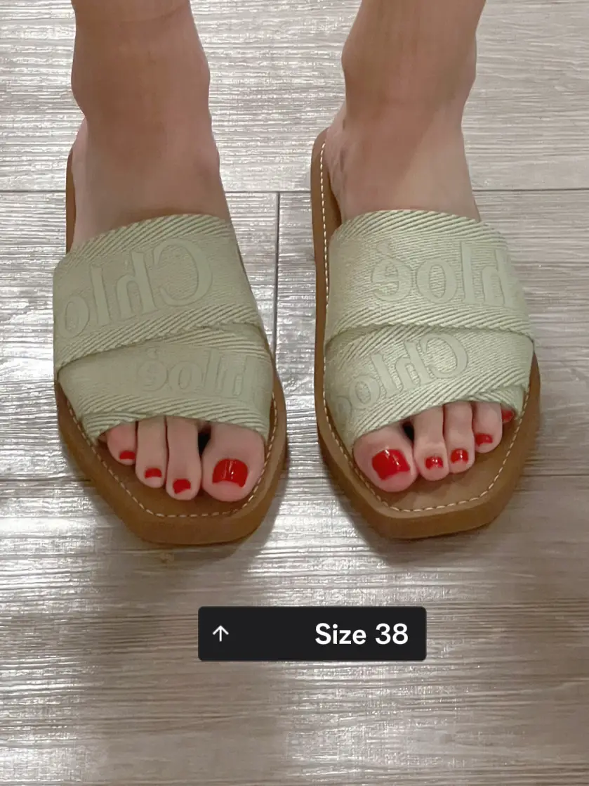 Unbox my new chloe sandals with me | Gallery posted by Robyn | Lemon8