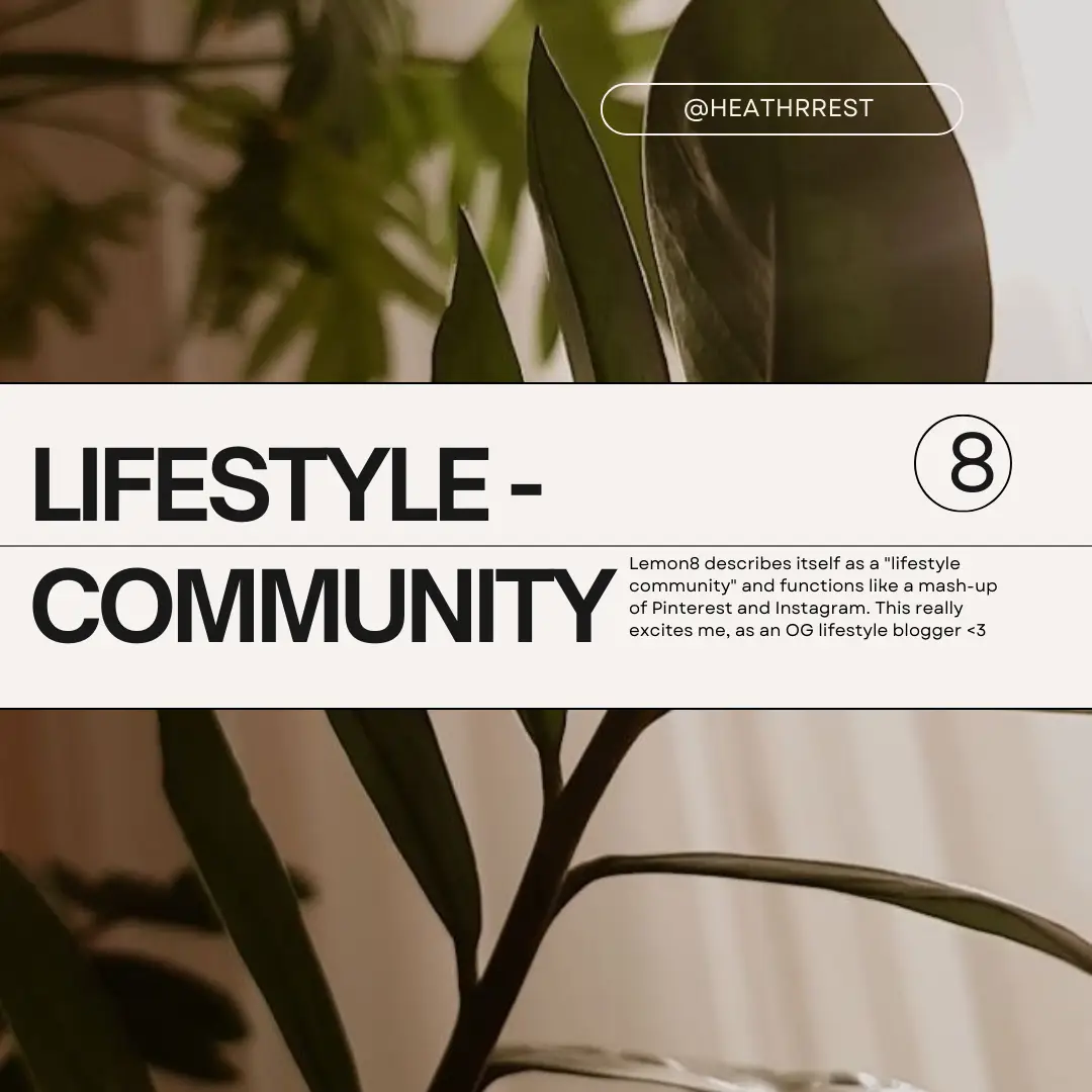 WHY I AM EXCITED FOR LEMON8🍋 | แกลเลอรีที่โพสต์โดย Heather Rest | Lemon8