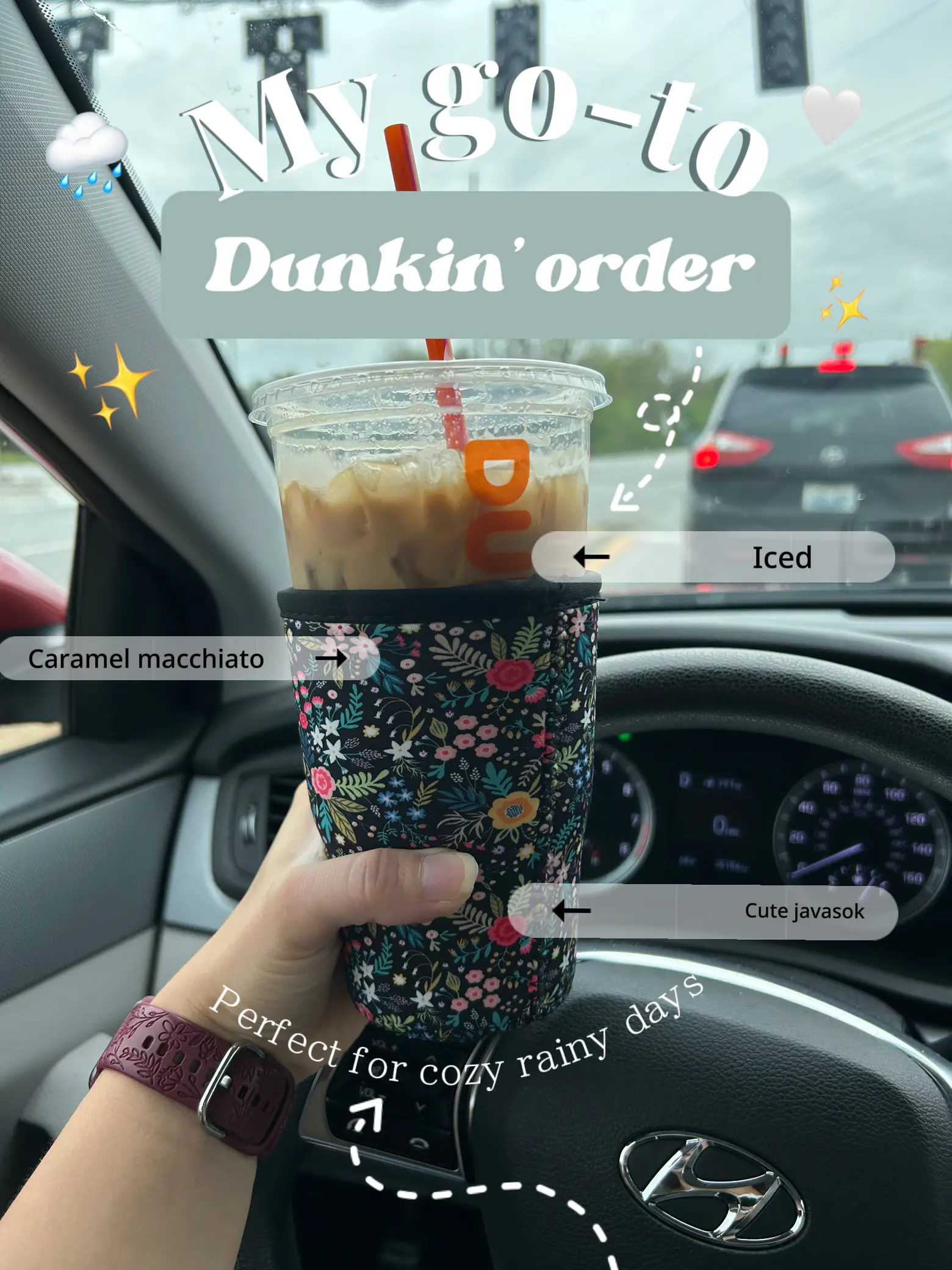My go-to Dunkin’ order :) | แกลเลอรีที่โพสต์โดย ally :) | Lemon8