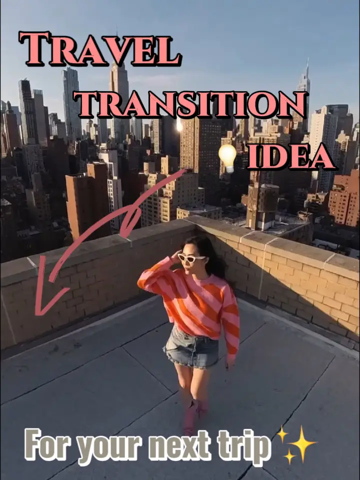 Travel transition idea for your next trip 🙌 | Video published by ...