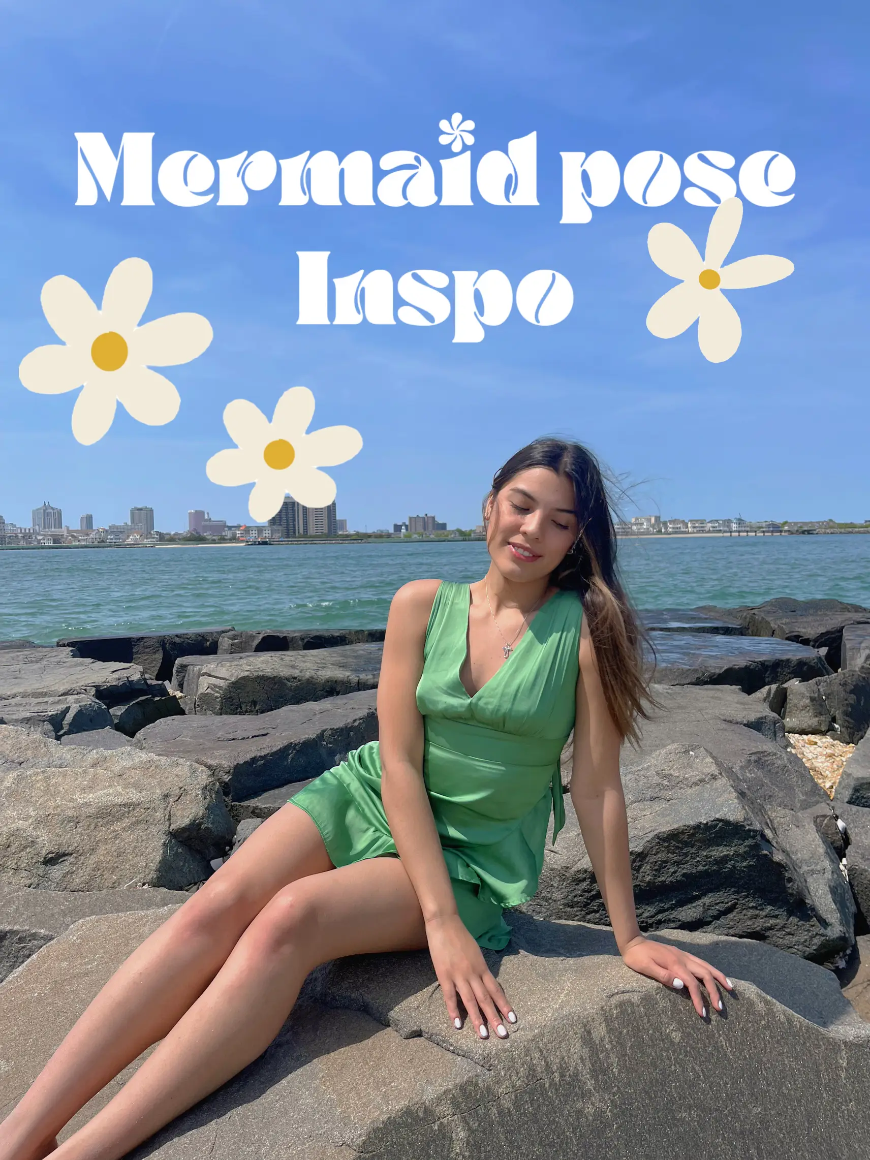 Mermaid pose Inspo 🧜‍♀️ | Gallery posted by Francesca | Lemon8