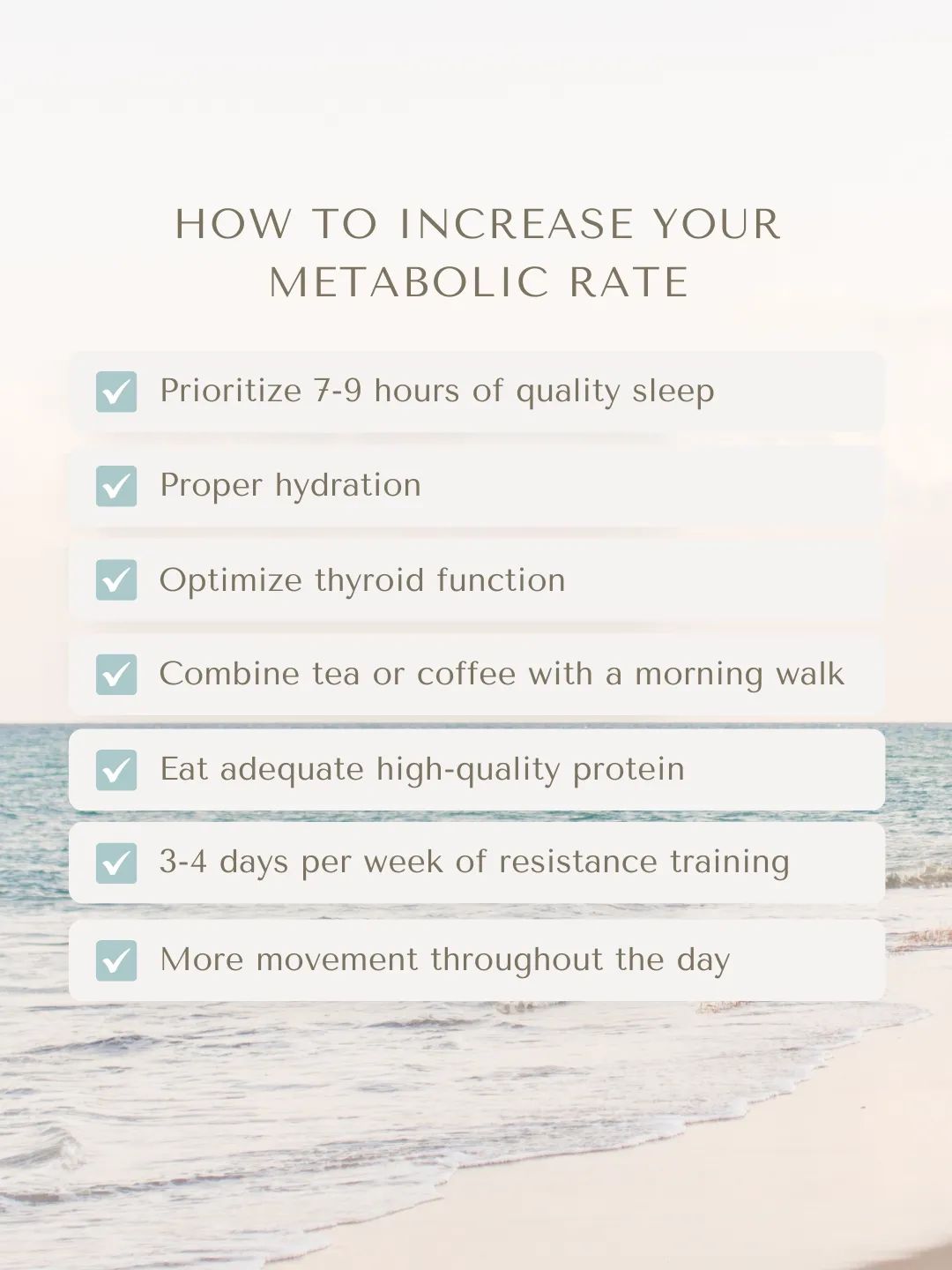 How to Increase Your Metabolic Rate 🔥 | Gallery posted by Ryan Kennedy ...