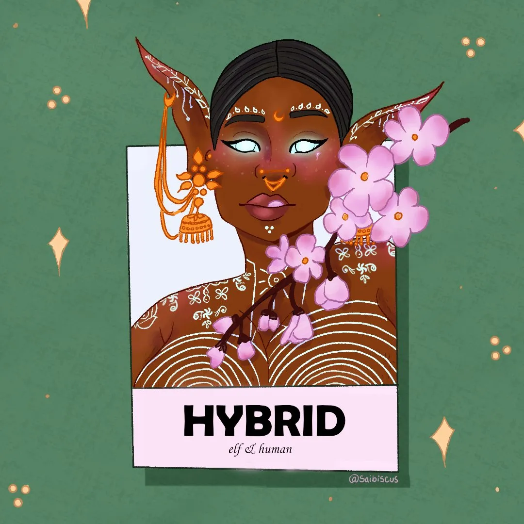 Hybrid (half elf & half human) | Gallery posted by Bhavya | Lemon8