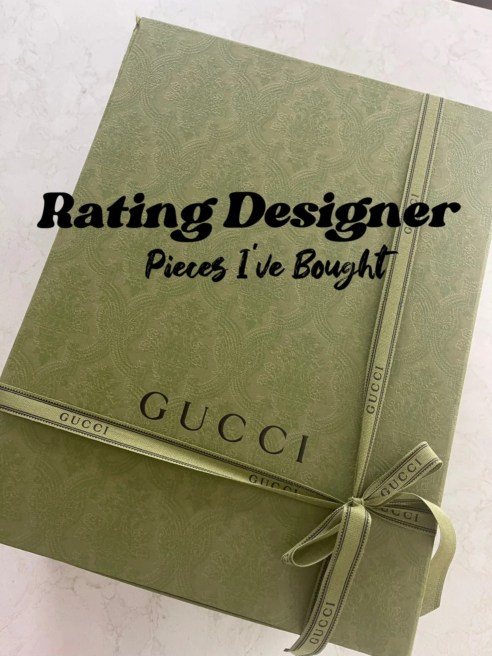 RATING DESIGNERS I’VE BOUGHT: GUCCI | แกลเลอรีที่โพสต์โดย Miranda ...