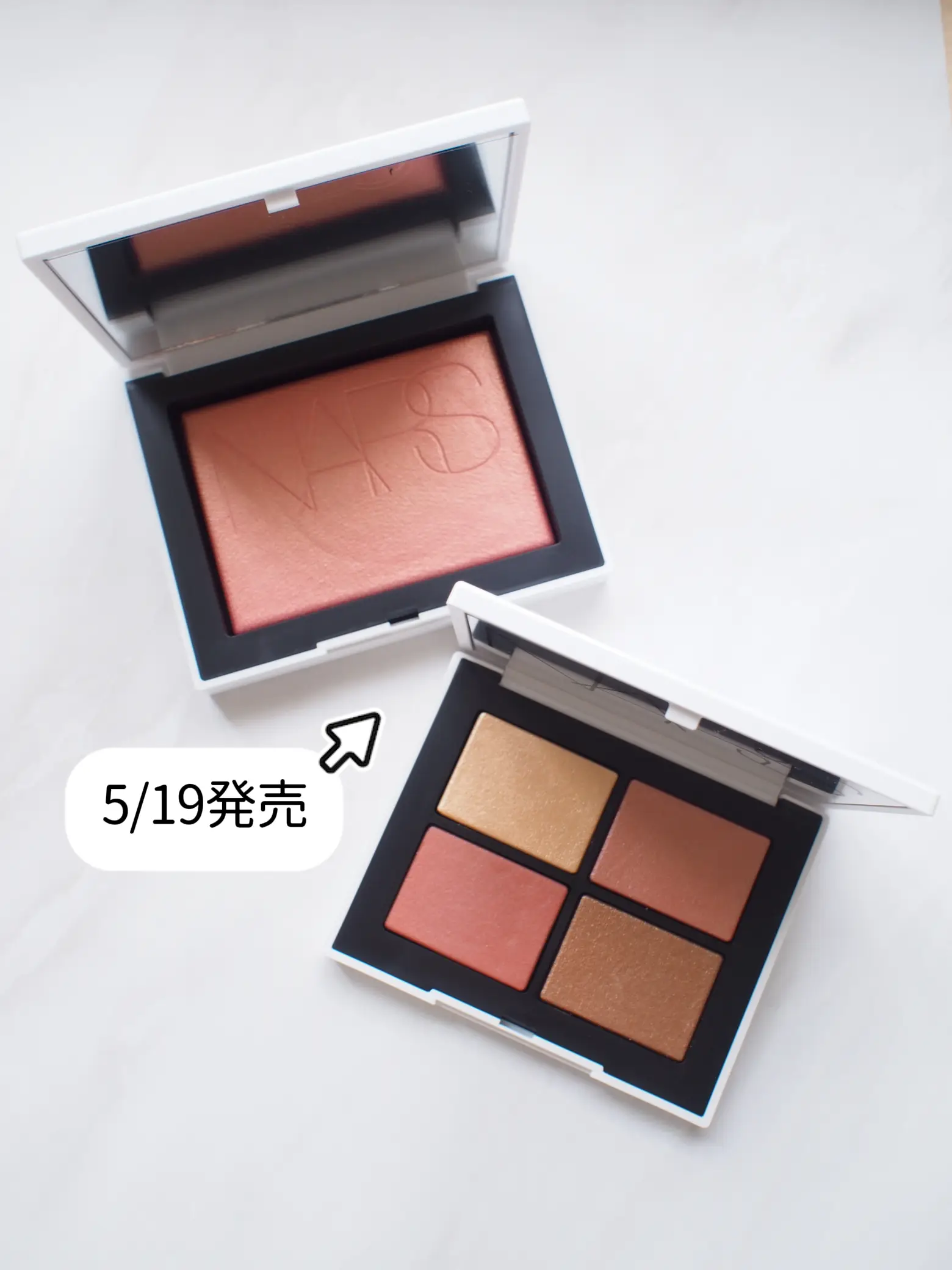 5.19 🆕 [เครื่องสำอางจำกัด NARS] แนะนำ Swatch บลัชออนและอายแชโดว์🫶 | แกลเลอรีที่โพสต์โดย miyuki.A ...