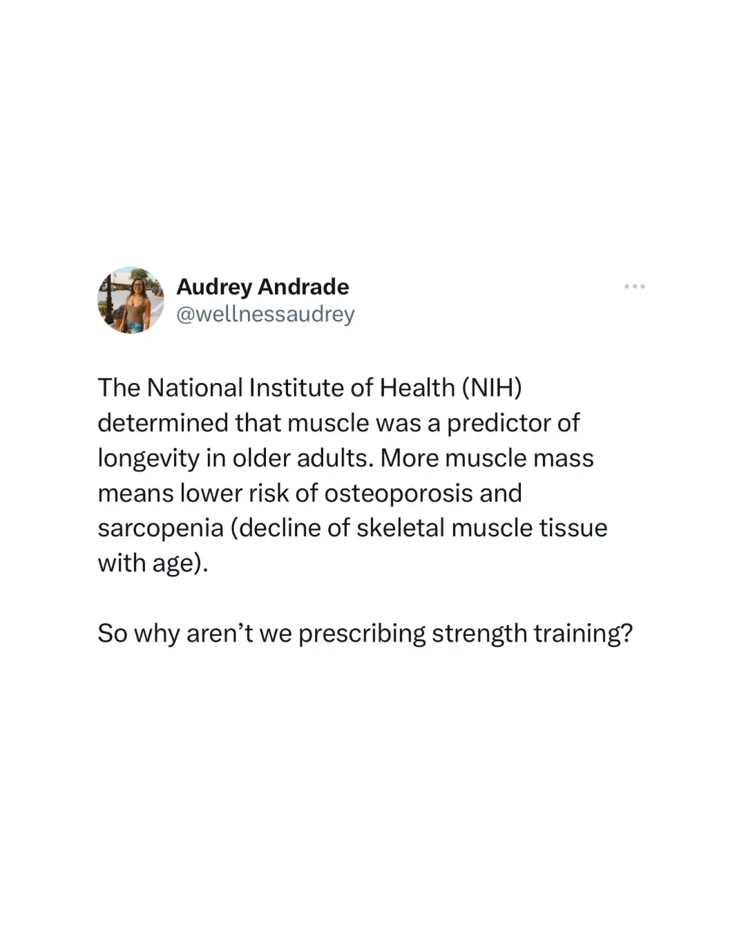 Strength training prescription | Gallery posted by wellnessaudrey | Lemon8