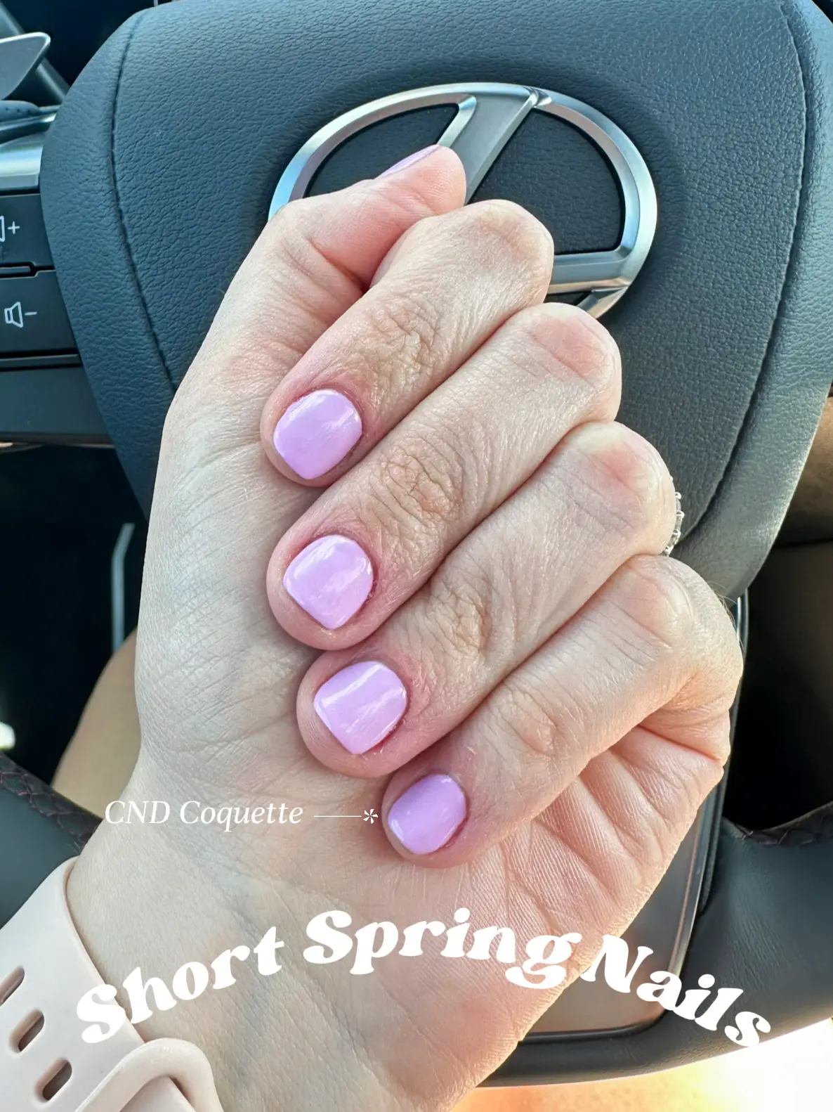 Short Spring Nails 💜🦄🦄💜 | แกลเลอรีที่โพสต์โดย Deanna Post | Lemon8