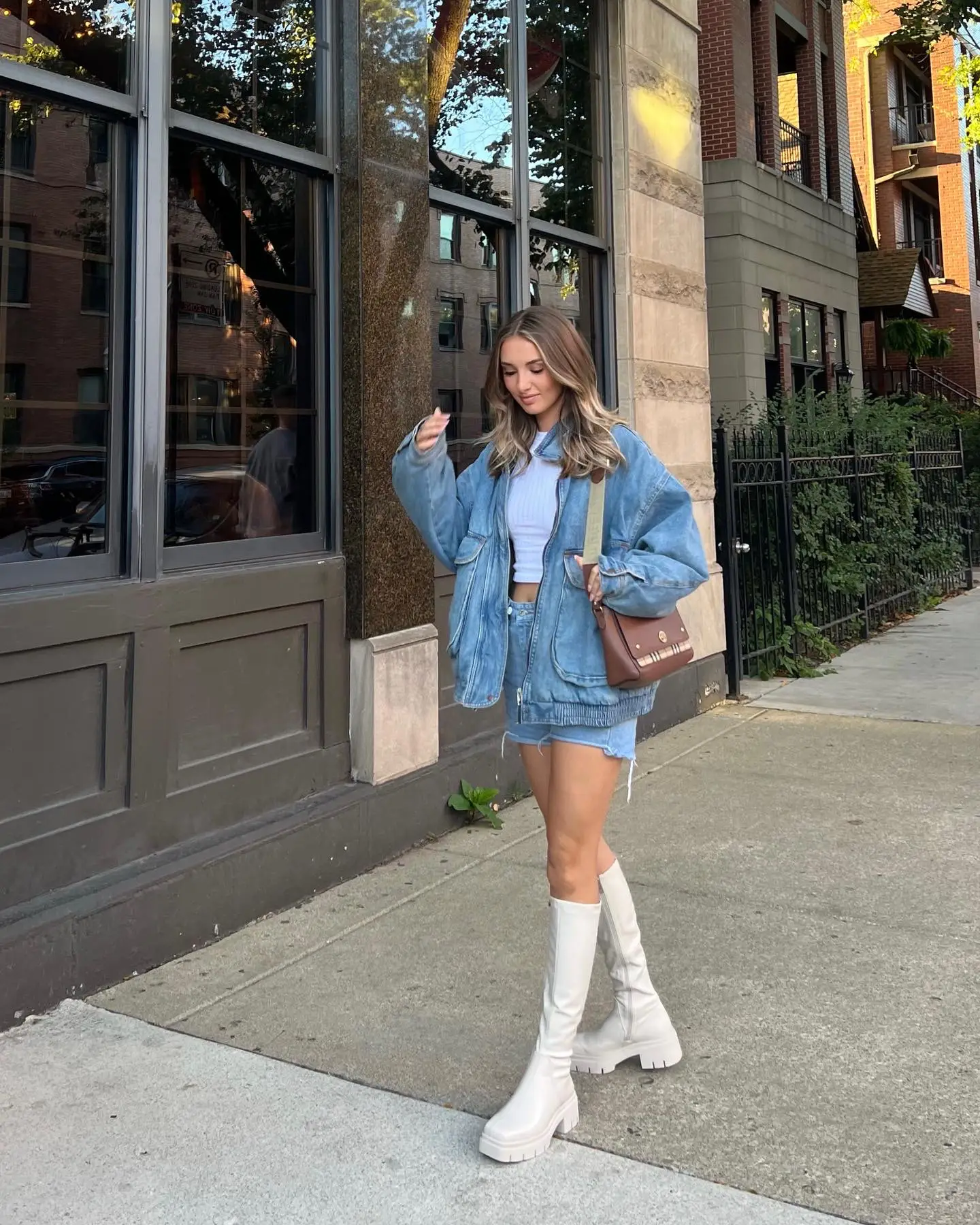 Denim on Denim Inspo 🦋 | Gallery posted by Haley Jo Weber | Lemon8